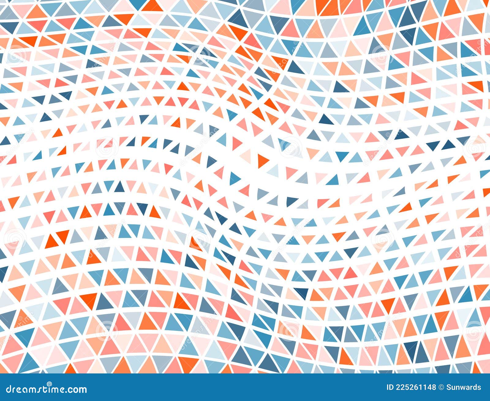 Cool Triangles Halftone Texture. Fade Triangular Structure Cover ...