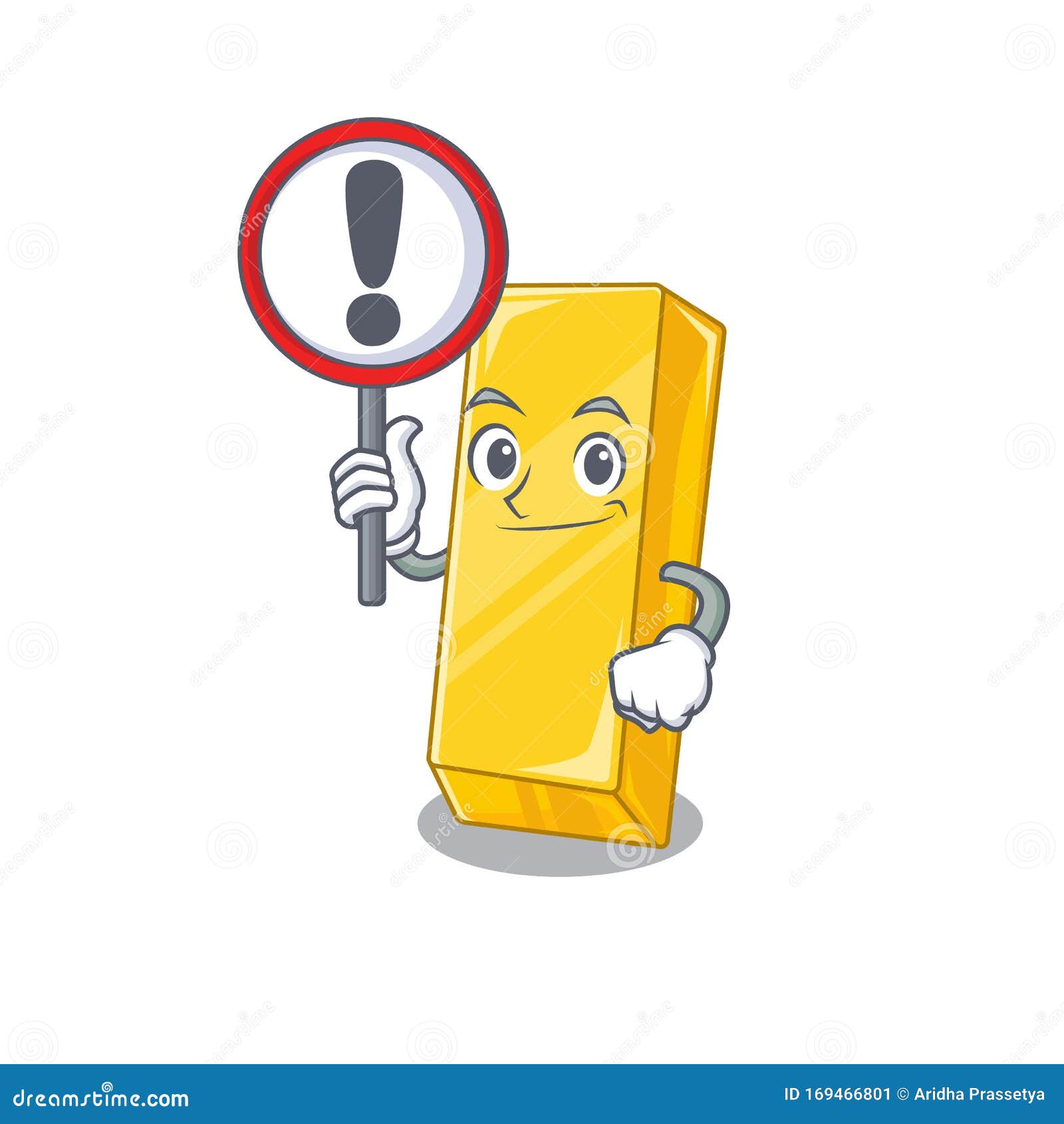 Cool Und Lustige Goldbar Erheben Ein Schild Vektor Abbildung ...