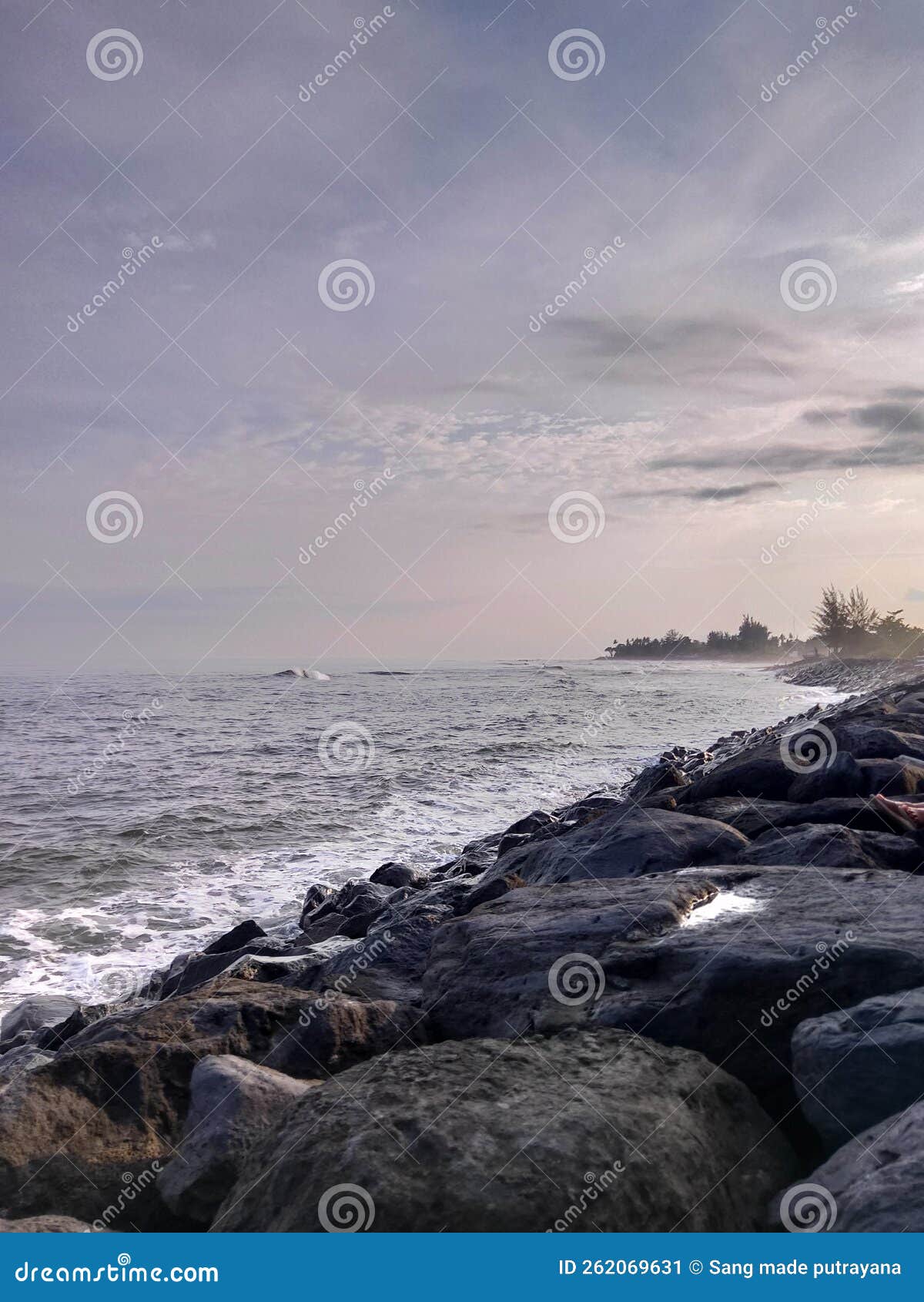 The Cool View of the Sunset, Very Beautiful and Cool Stock Image ...