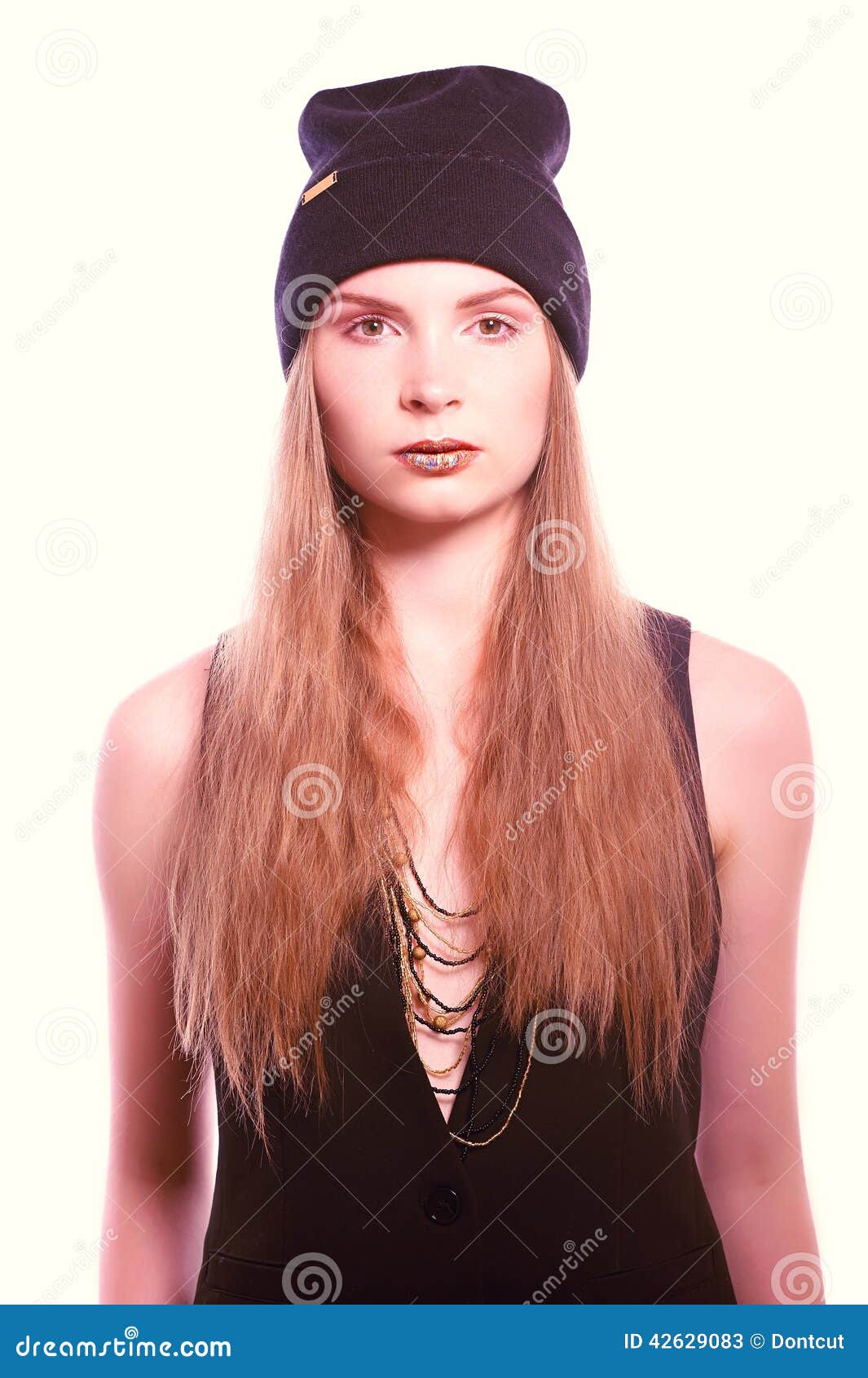 Cool woman bandit stock image. Image of glamorous, gorgeous - 42629083