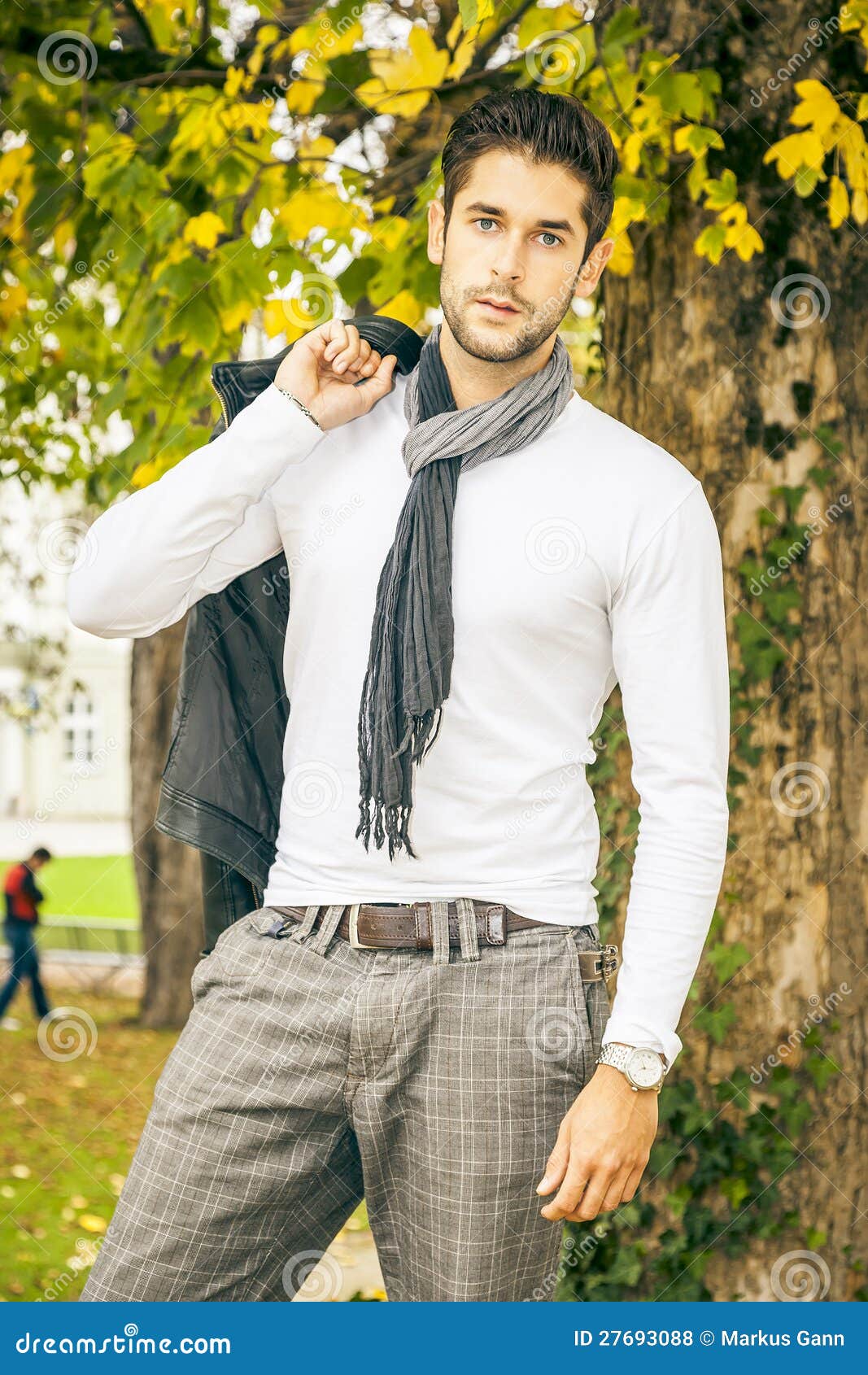 Cool young man stock photo. Image of handsome, male, attractive - 27693088