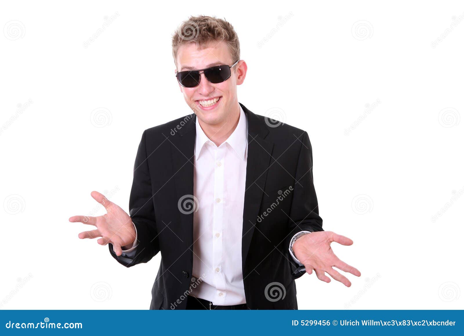 Cool Young Man with Boyish Grin Stock Photo - Image of grin, cheerful ...