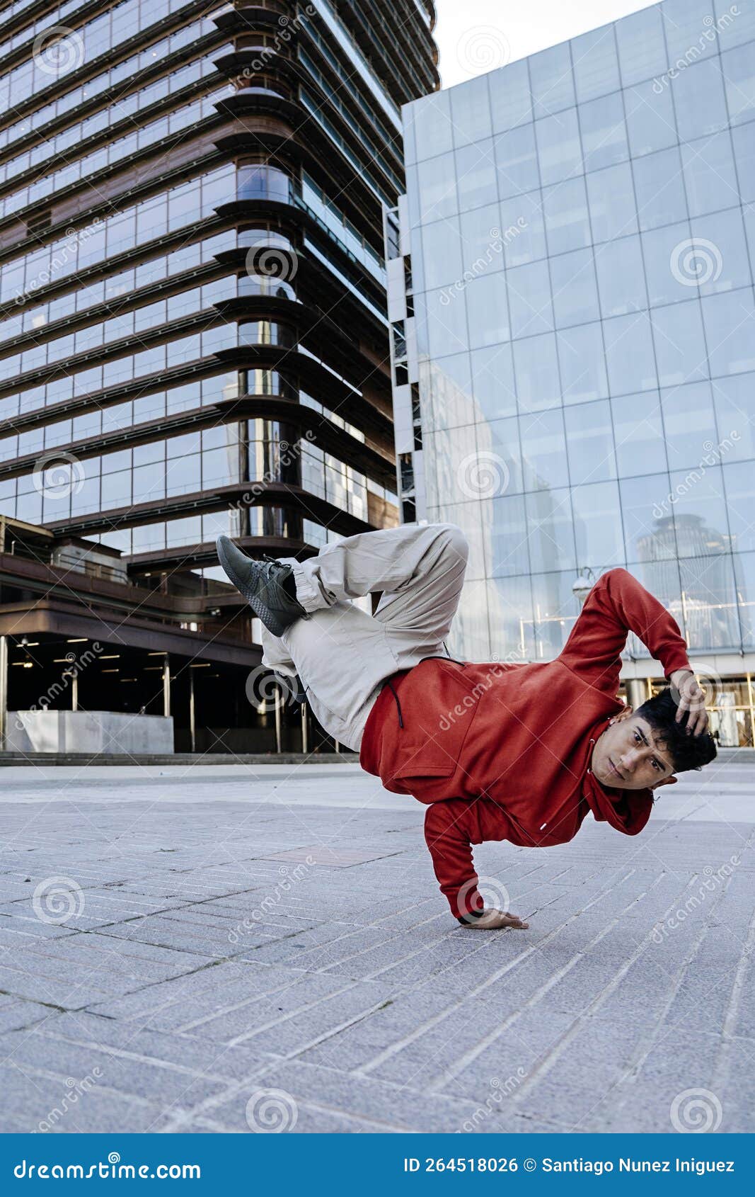 Cool Young Man Break Dancing Stock Photo - Image of natural, front ...
