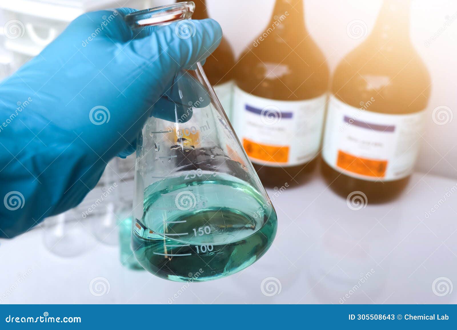Coolant in Container, Laboratory Quality Testing Concepts Stock Image ...