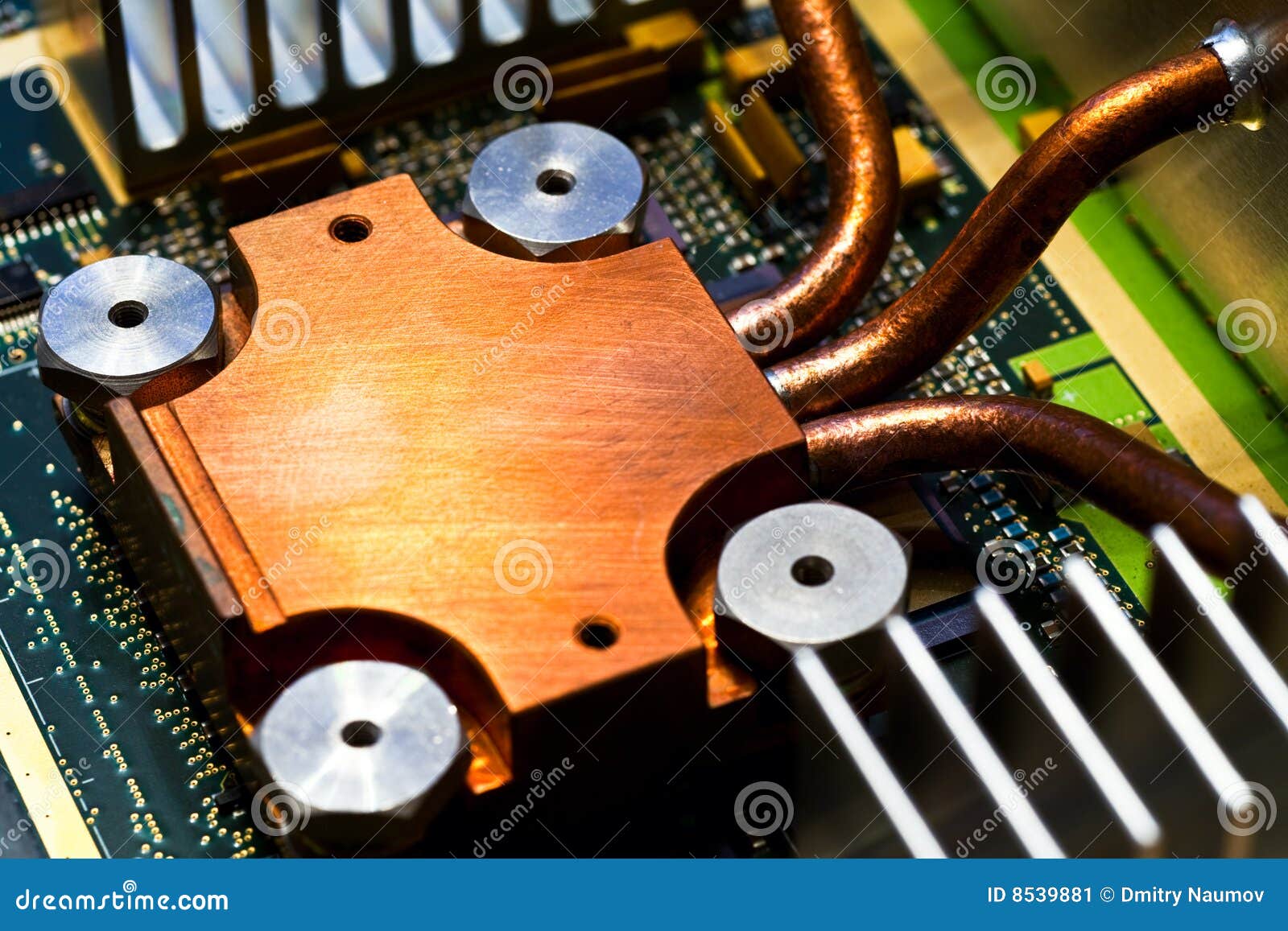Cooler stock image. Image of board, element, heat, electronic - 8539881
