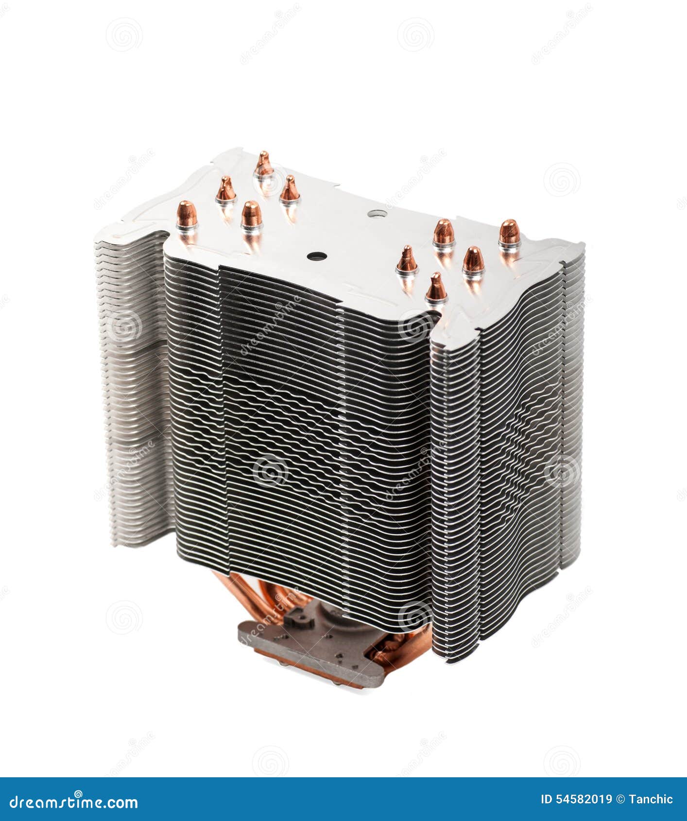 Cooler for computer stock image. Image of technology - 54582019