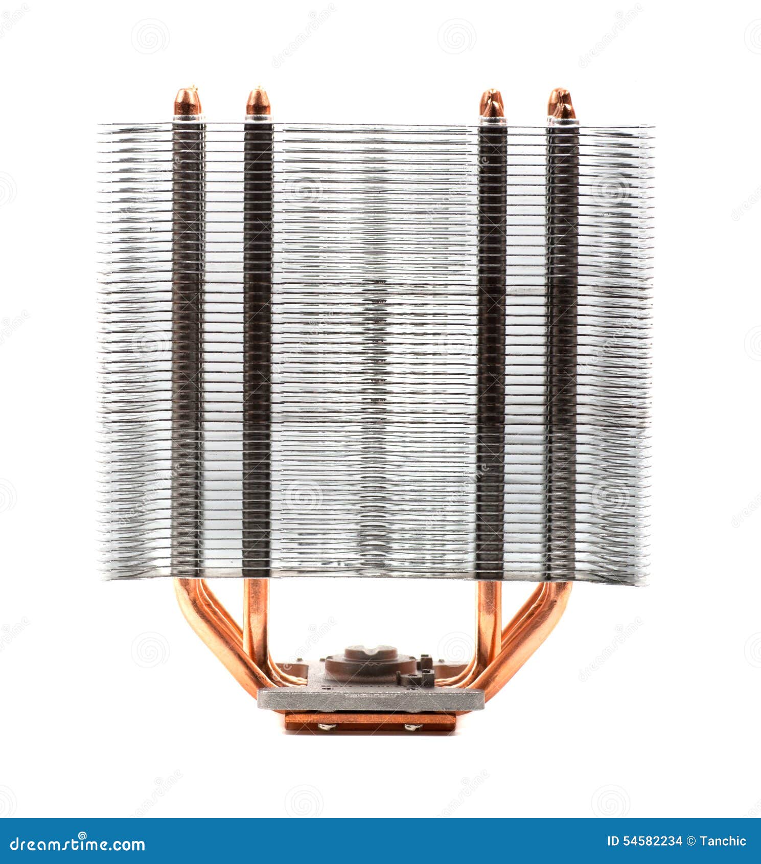 Cooler for Computer Isolated Stock Photo - Image of electronic ...