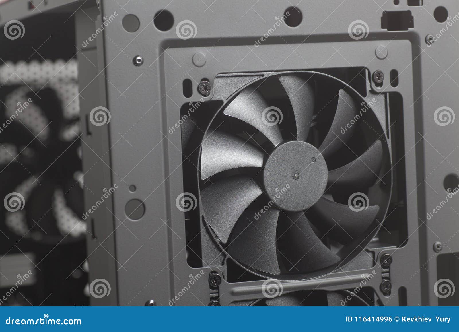 Inside Desktop PC Gaming And Cooling Fan CPU System With Multicolored ... Inside Desktop PC Gaming And Cooling Fan CPU System With Multicolored ...