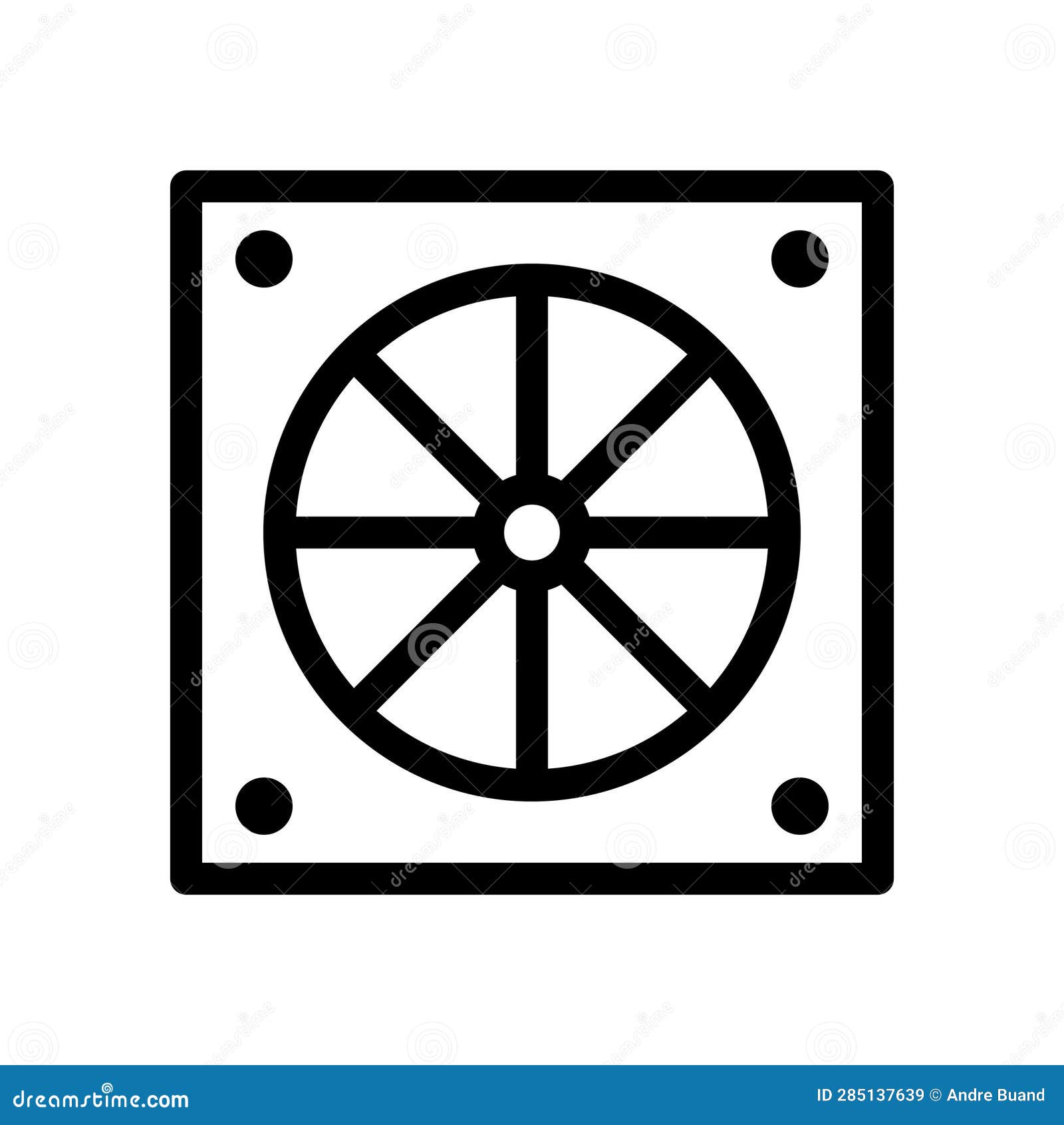 Cooler Line Icon Illustration Vector Graphic Stock Vector ...