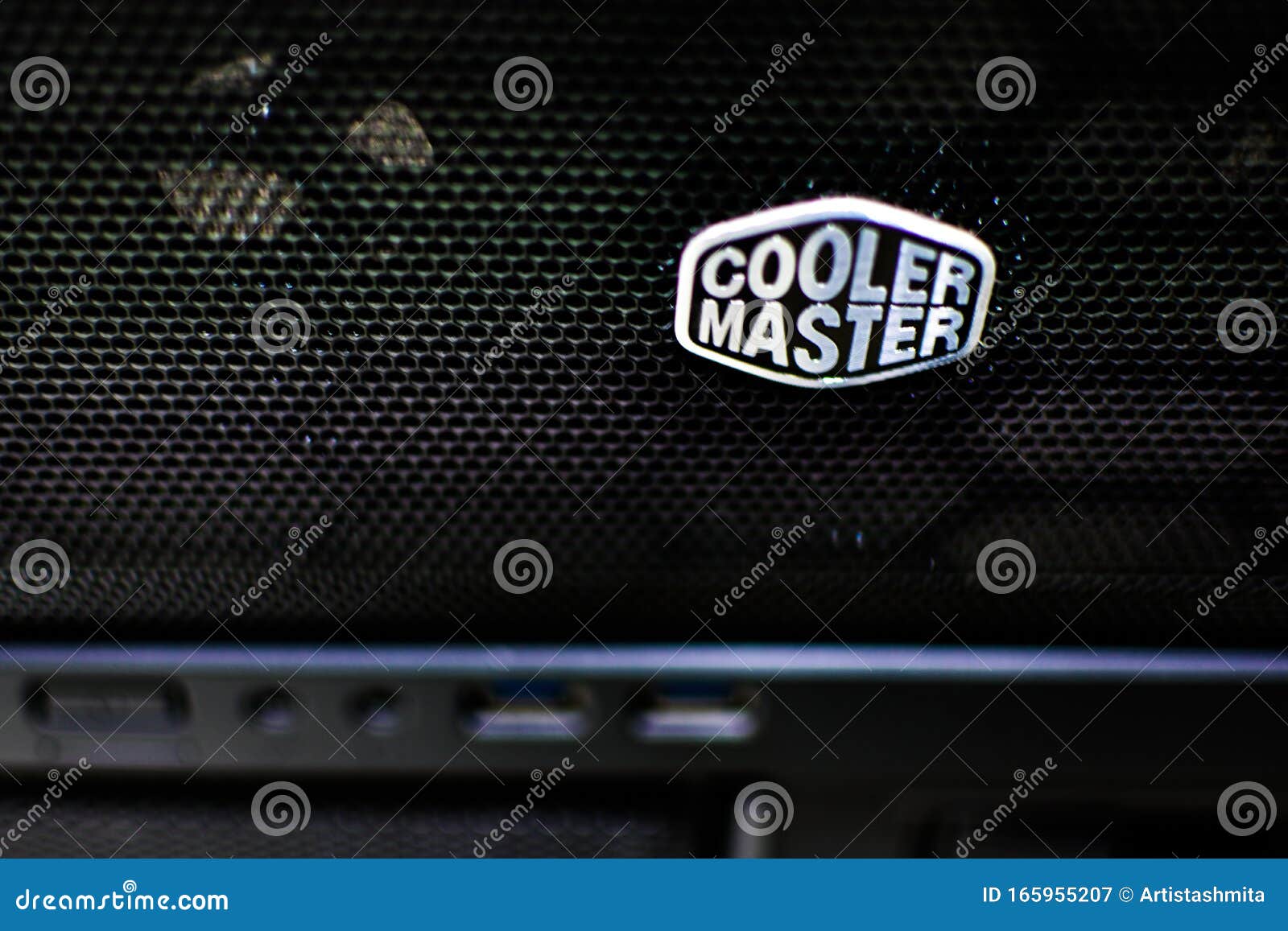 Cooler Master Logo On Their Lan Box Computer Cabinet Editorial Image ...