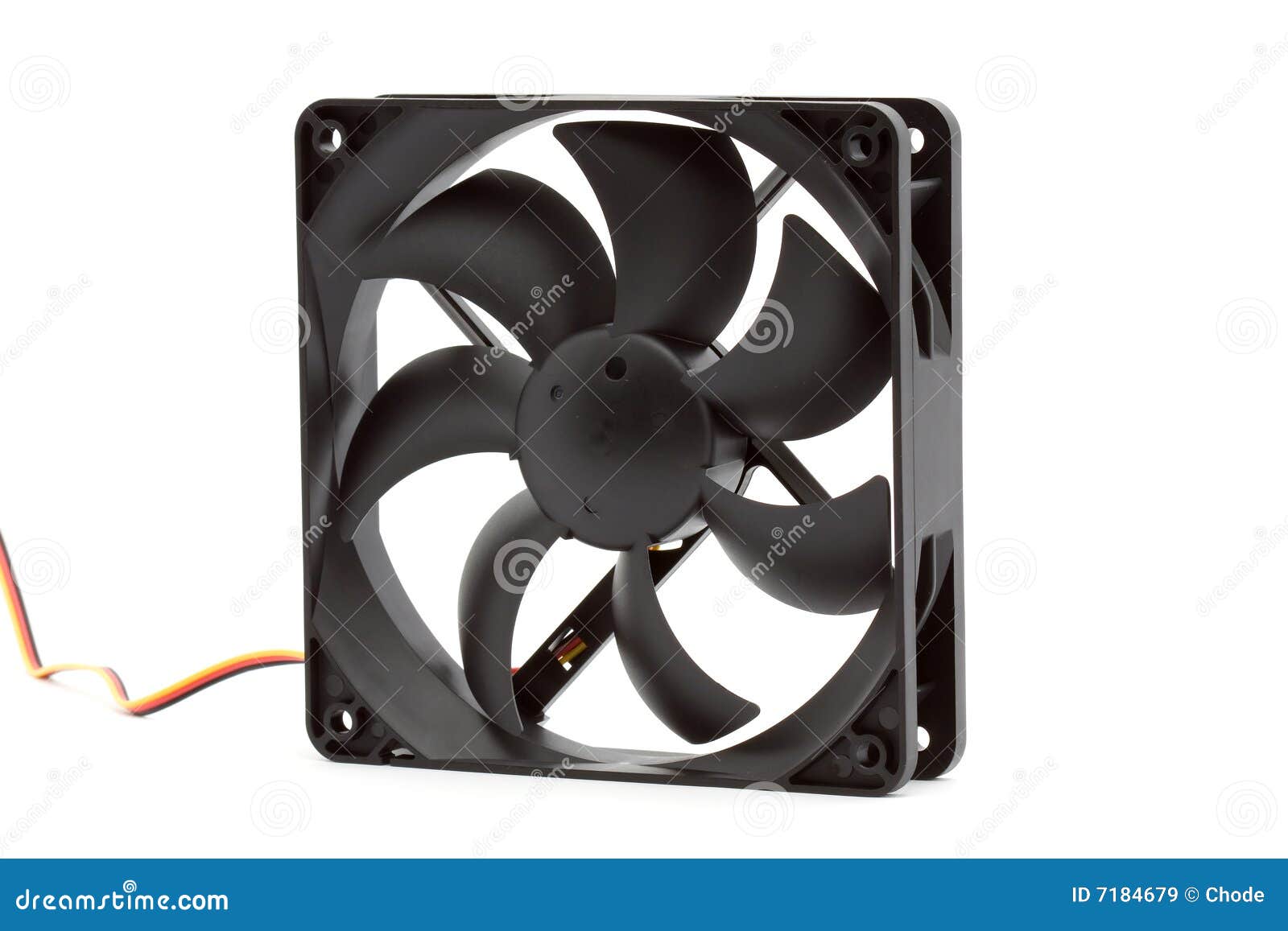 Computer Cooling Fan Diagram