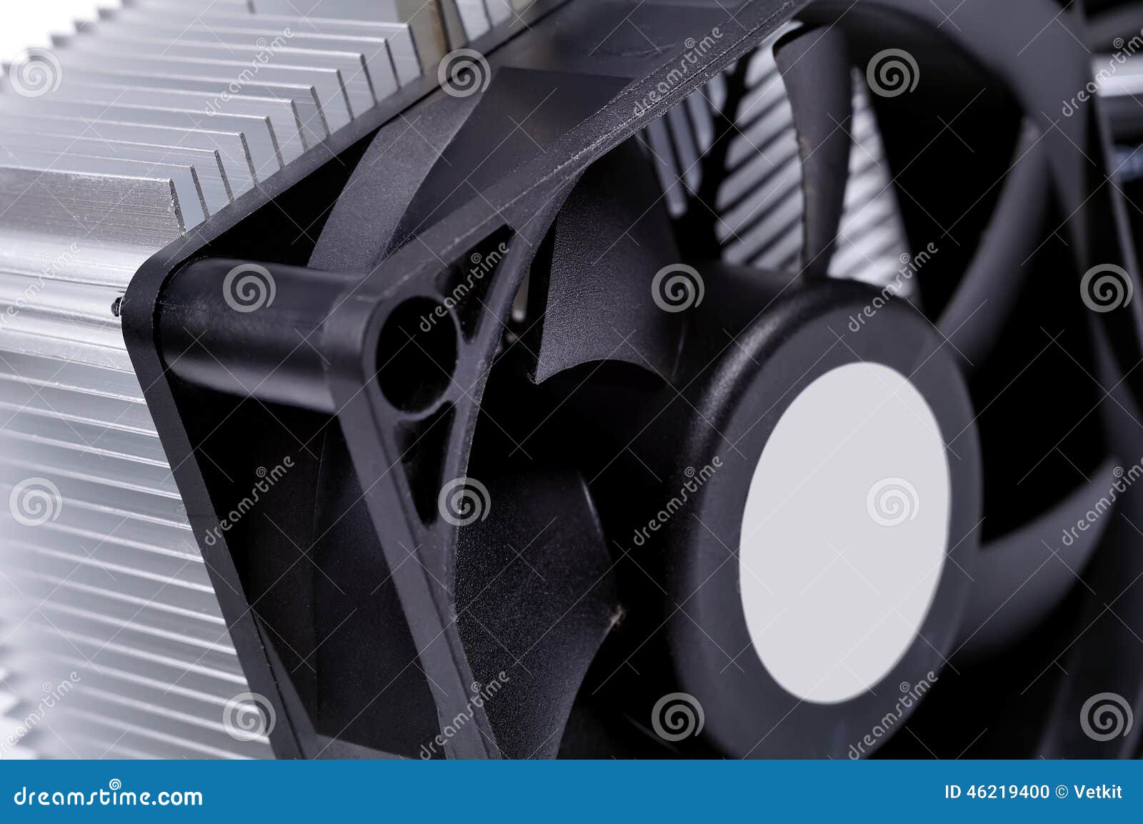 Cooling fan stock photo. Image of device, overheated - 46219400