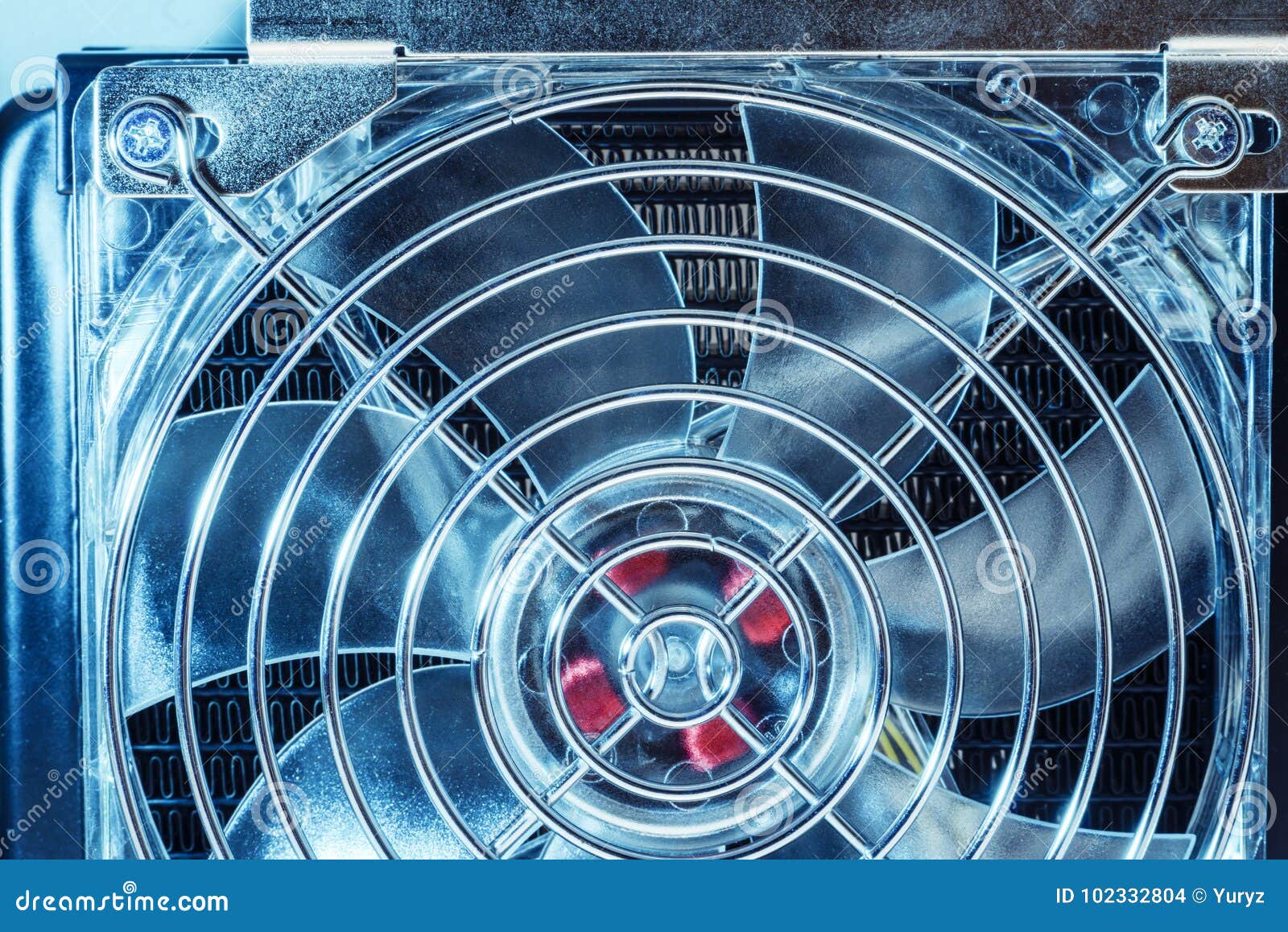 Cooling fan fragment stock photo. Image of fragment - 102332804