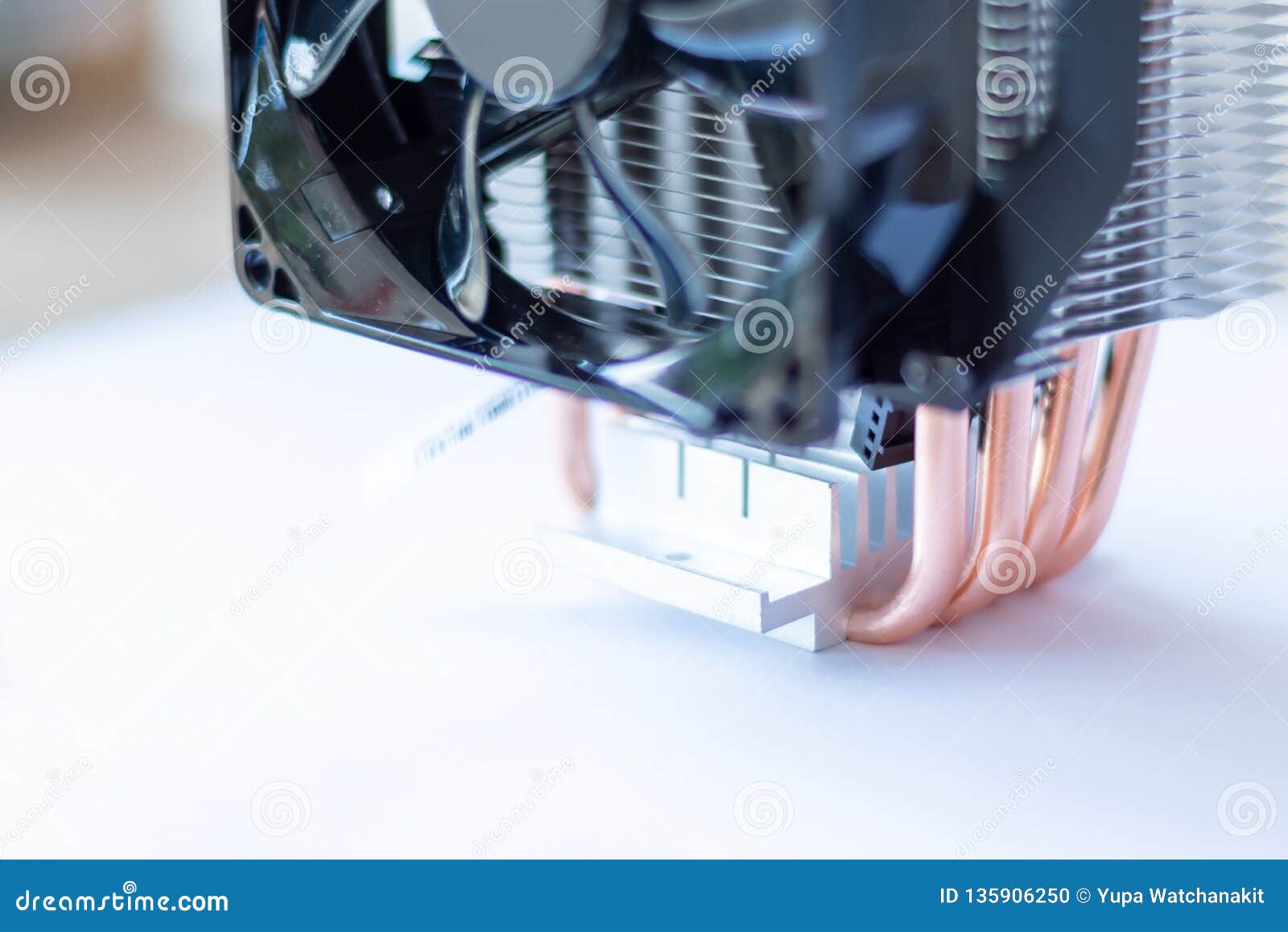 Cooling Fan System of Computer Stock Photo - Image of digital, system ...