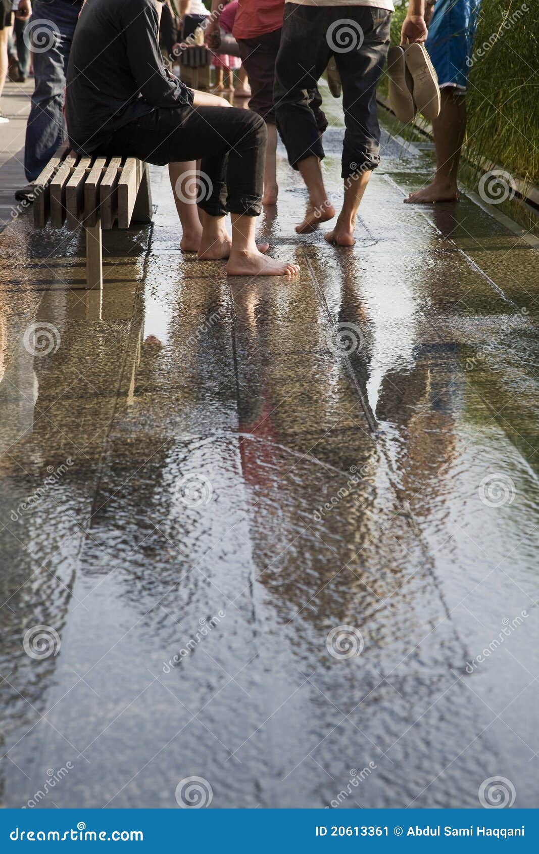 Cooling feet stock image. Image of comfort, woman, relax - 20613361