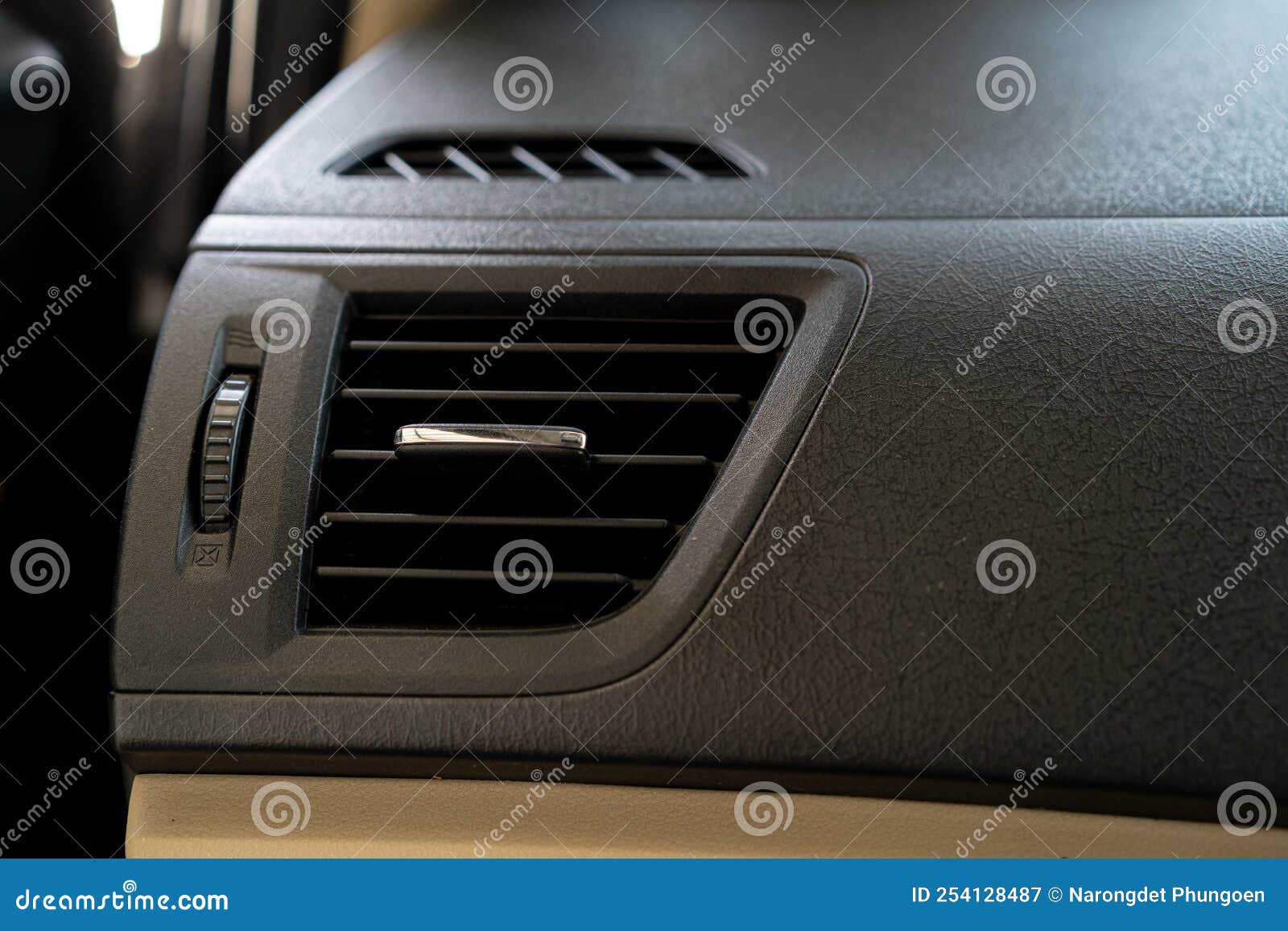 Cooling fresh air in car stock image. Image of bumper - 254128487