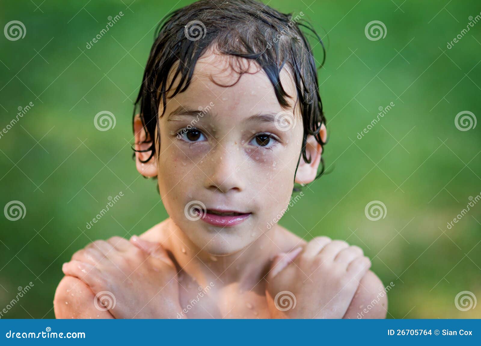 Cooling off stock photo. Image of child, little, close - 26705764