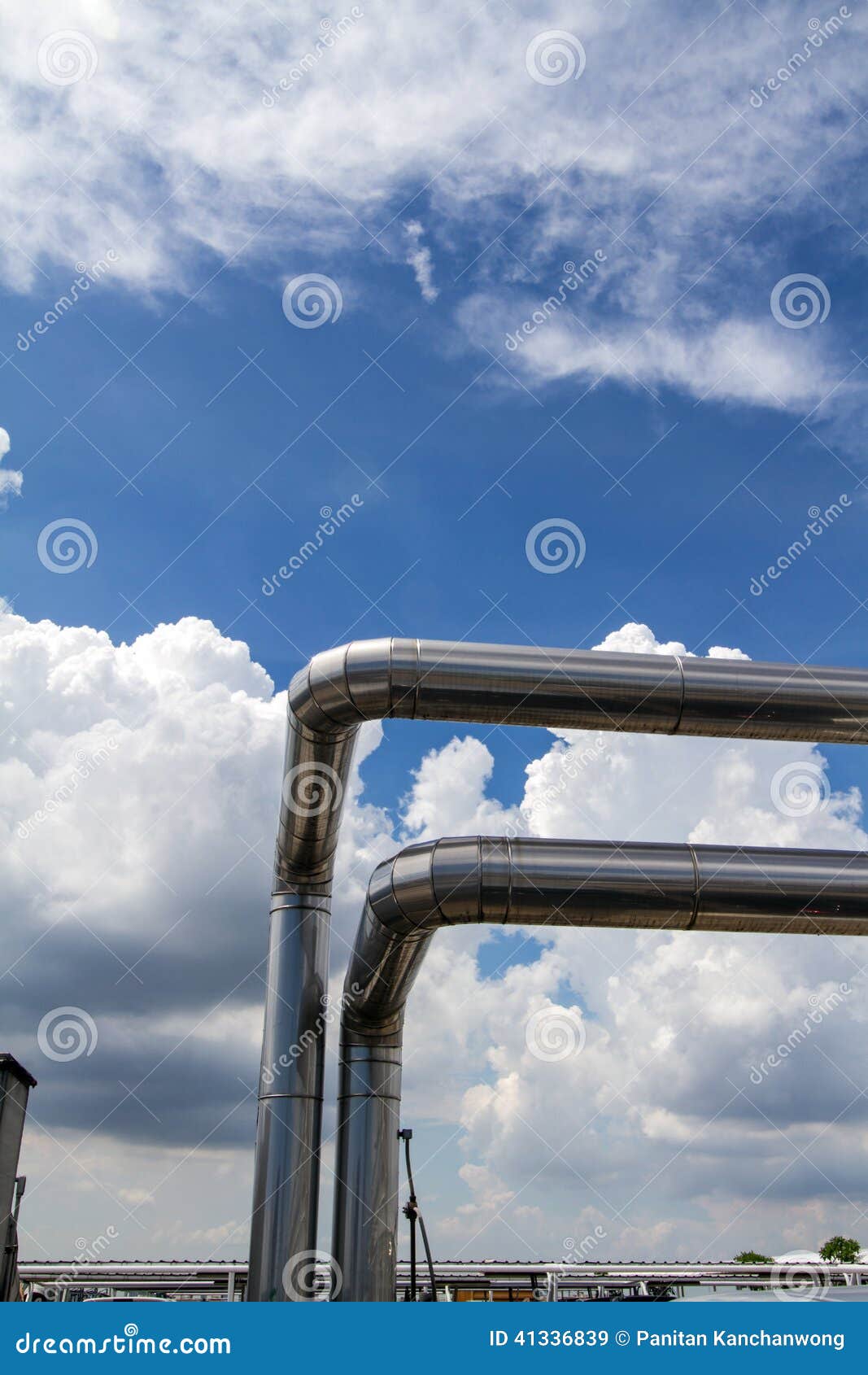 Cooling pipe stock image. Image of industrial, supermarkets - 41336839