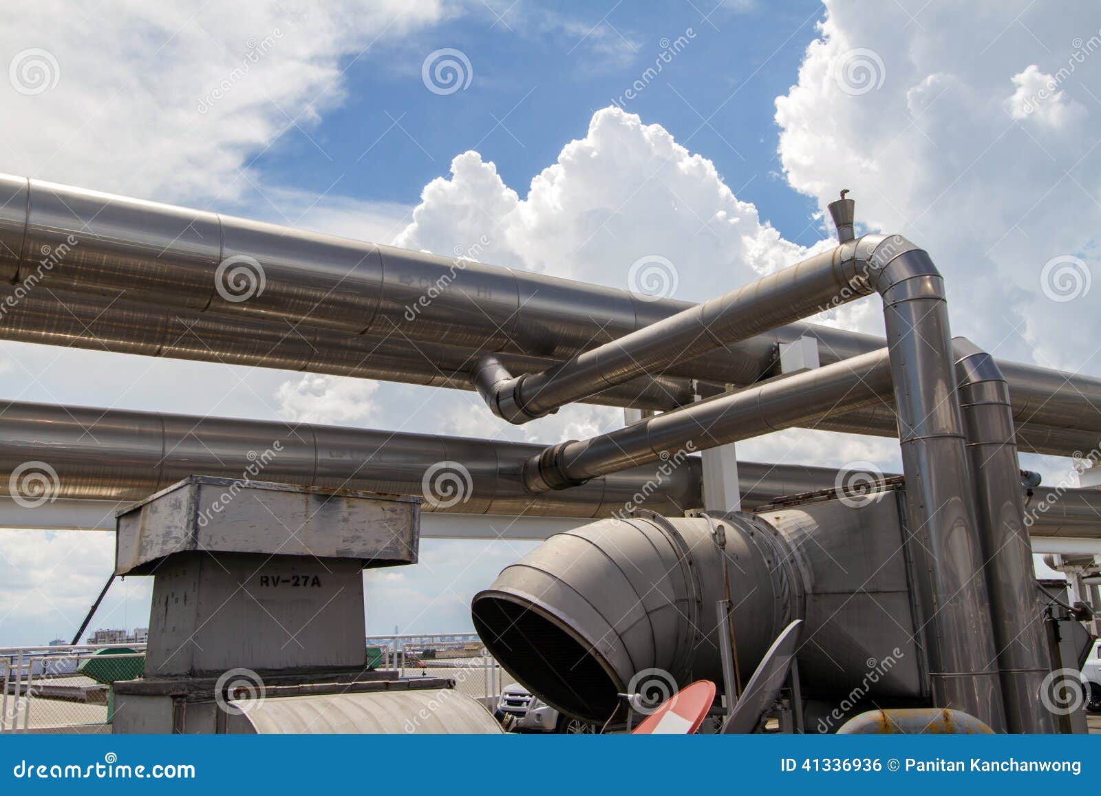 Cooling pipe stock photo. Image of steel, system, refrigeration - 41336936