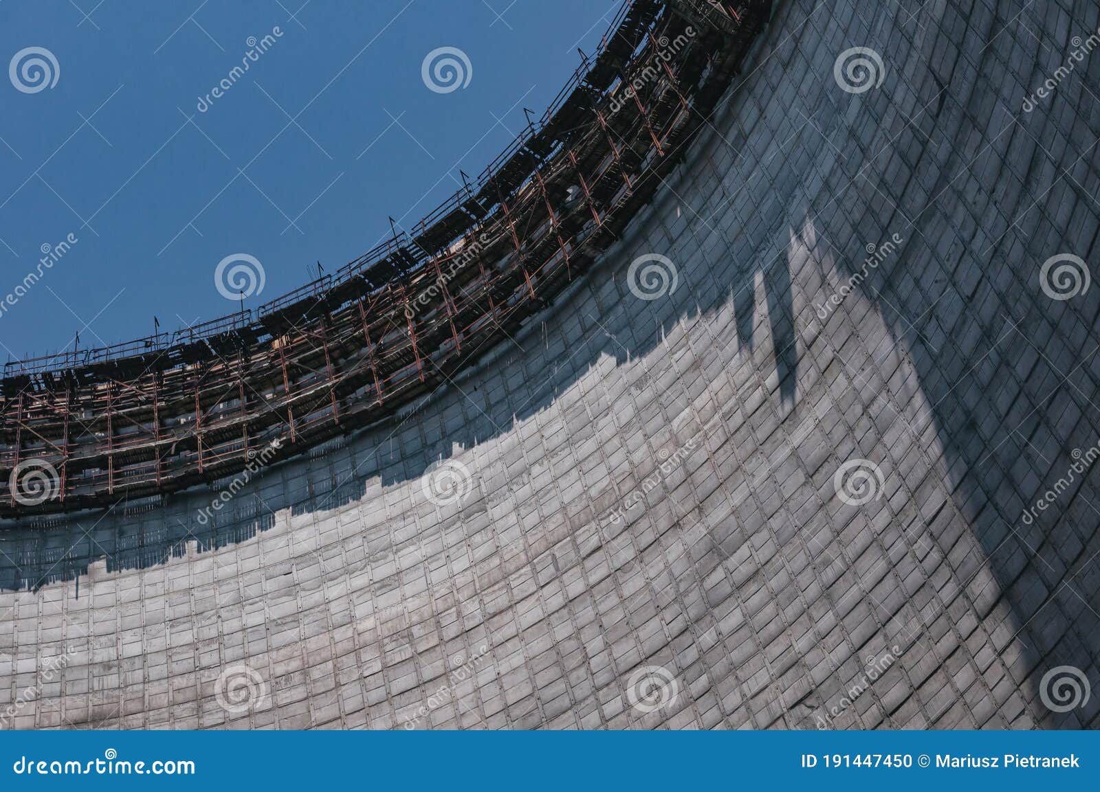 Cooling Stack of Reactors Building in Pripyat, Chernobyl Exclusion Zone ...