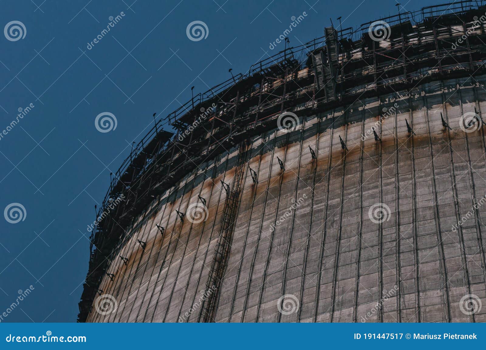 Cooling Stack of Reactors Building in Pripyat, Chernobyl Exclusion Zone ...
