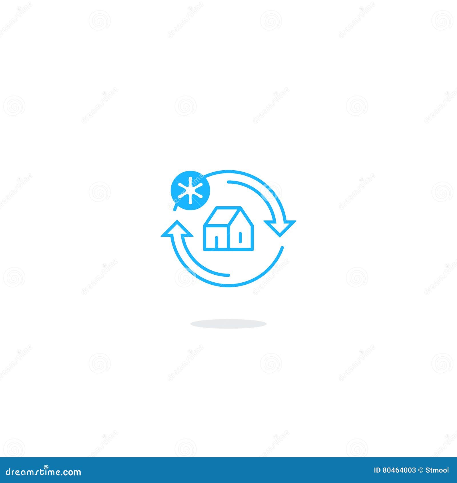 Cooling System Icon, Temperature Control Logo Stock Vector ...