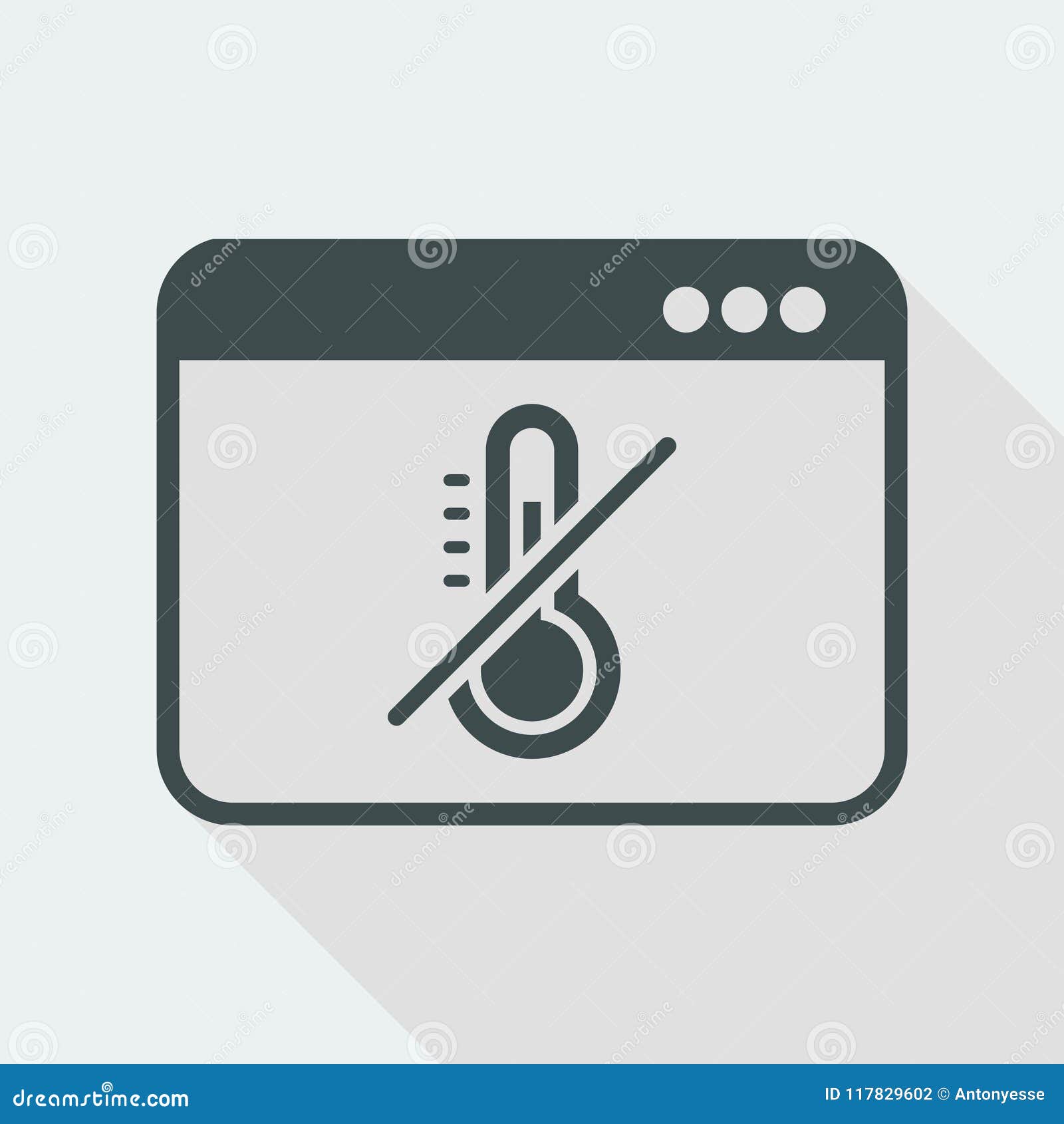 Cooling System - Vector Icon for Computer Website or Application Stock ...