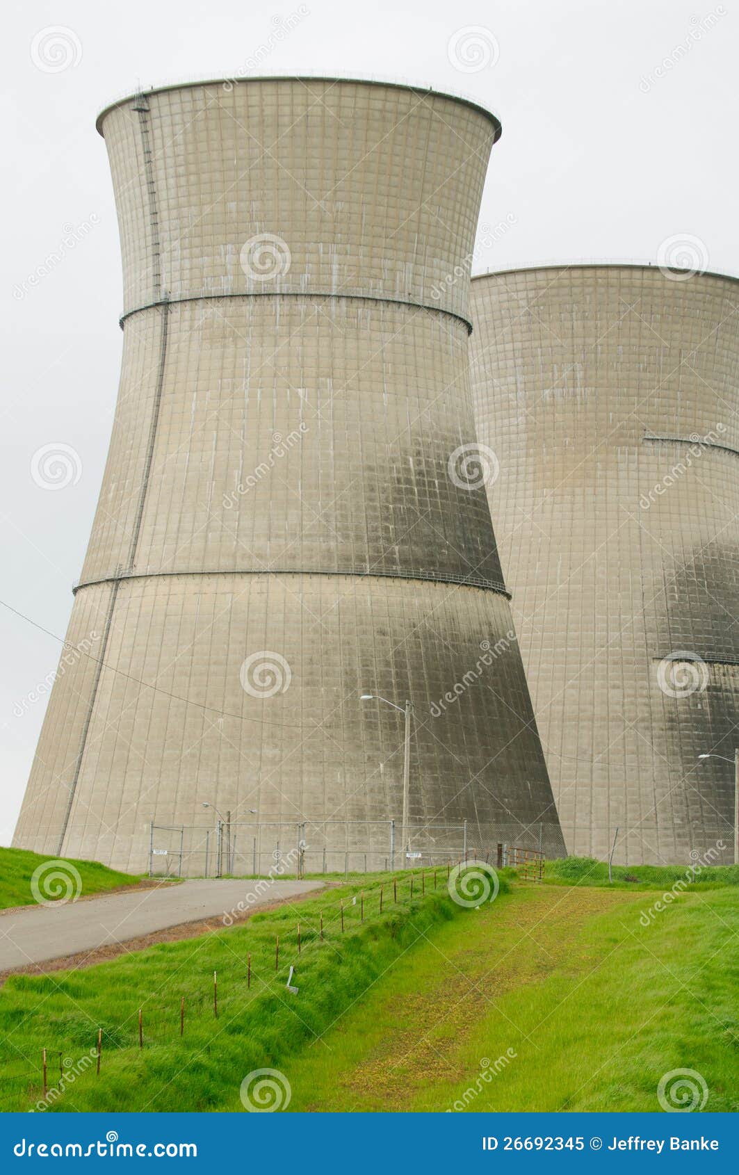 Cooling tower stock image. Image of energy, analysis - 26692345
