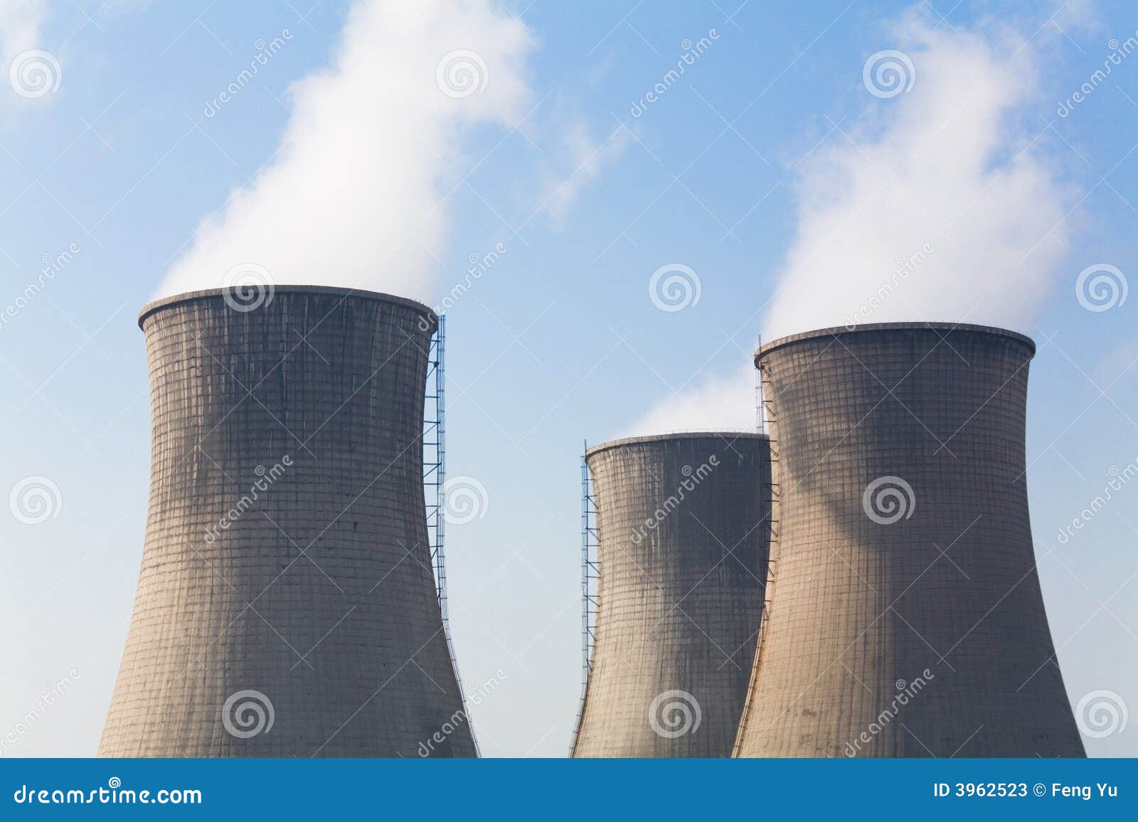 Cooling Tower stock image. Image of generator, energy - 3962523
