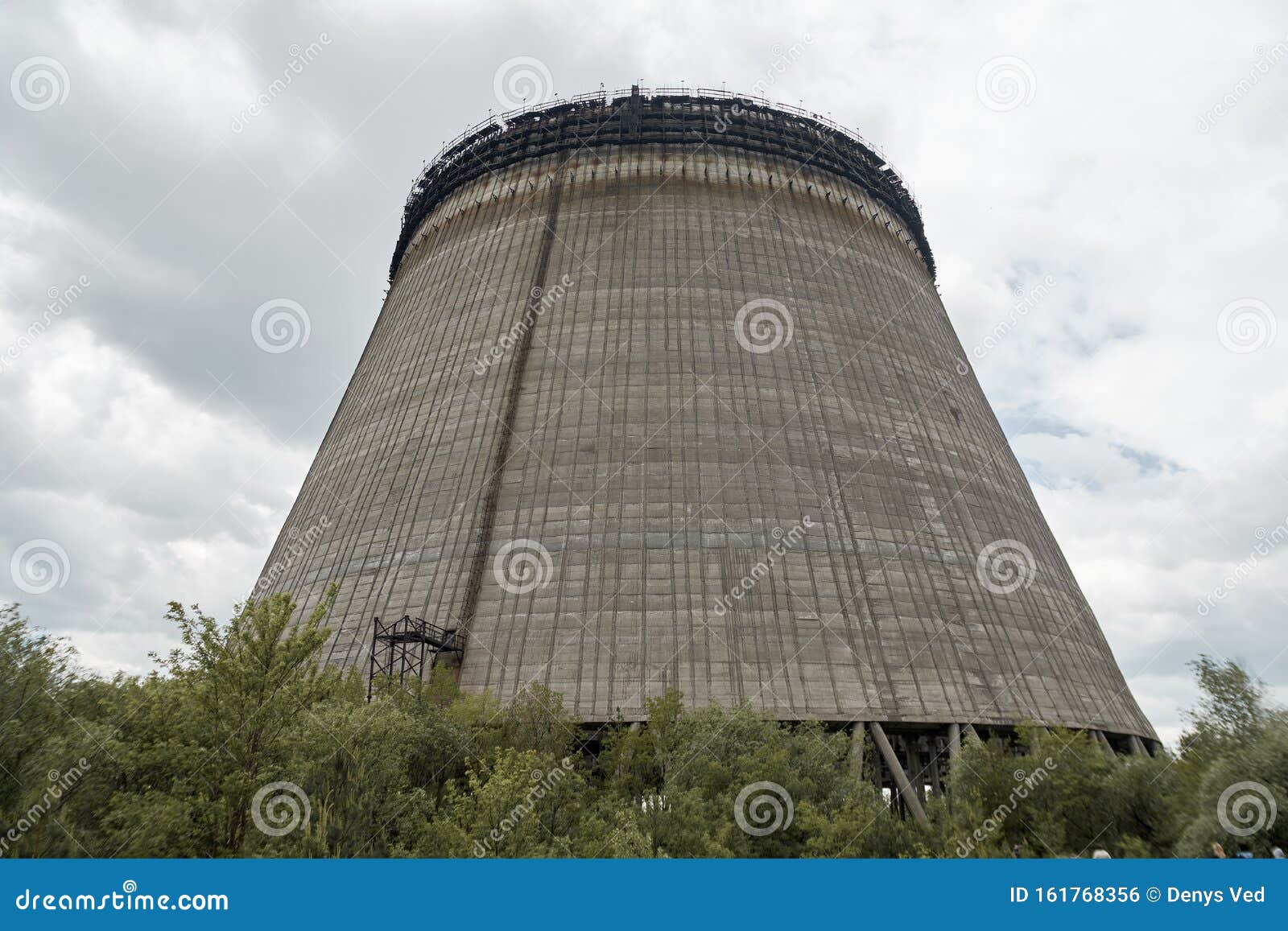 Cooling Tower of the Chernobyl Stock Photo - Image of electricity ...