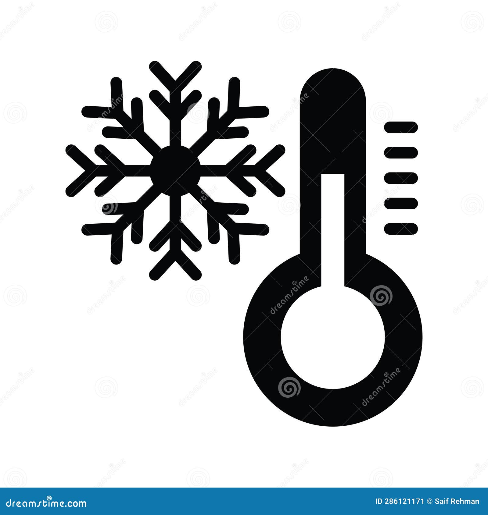 Cooling Vector Solid Icon Design Illustration. Stock Vector ...