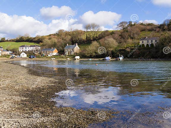 Coombe Cornwall stock image. Image of cowlands, england - 25056869