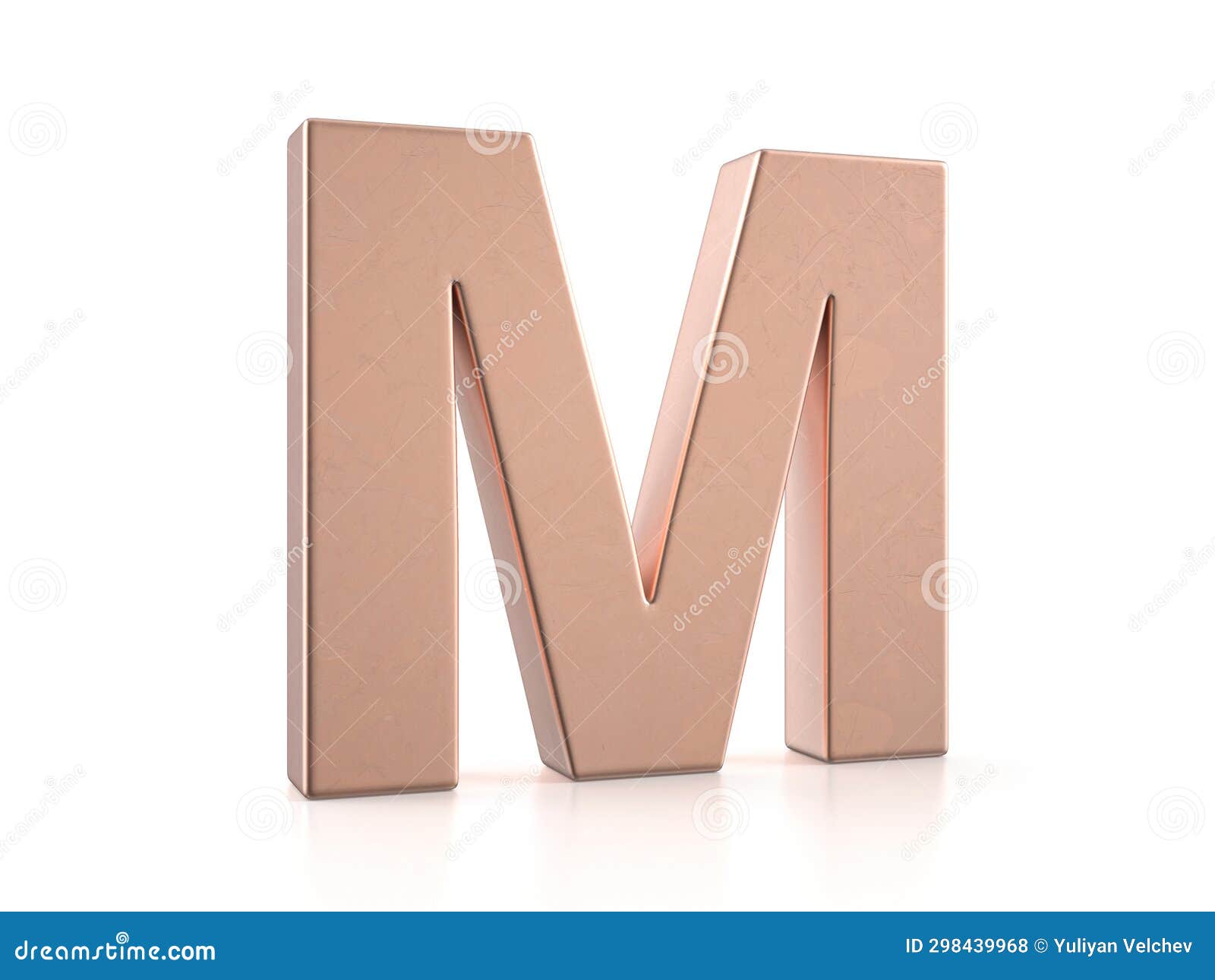 Cooper letter M stock illustration. Illustration of typographic - 298439968