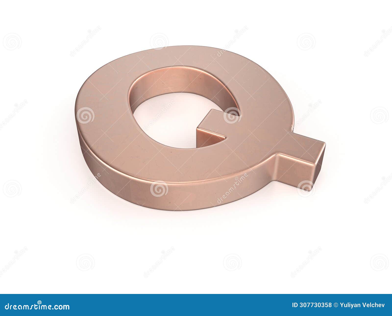 Cooper letter Q stock illustration. Illustration of font - 307730358