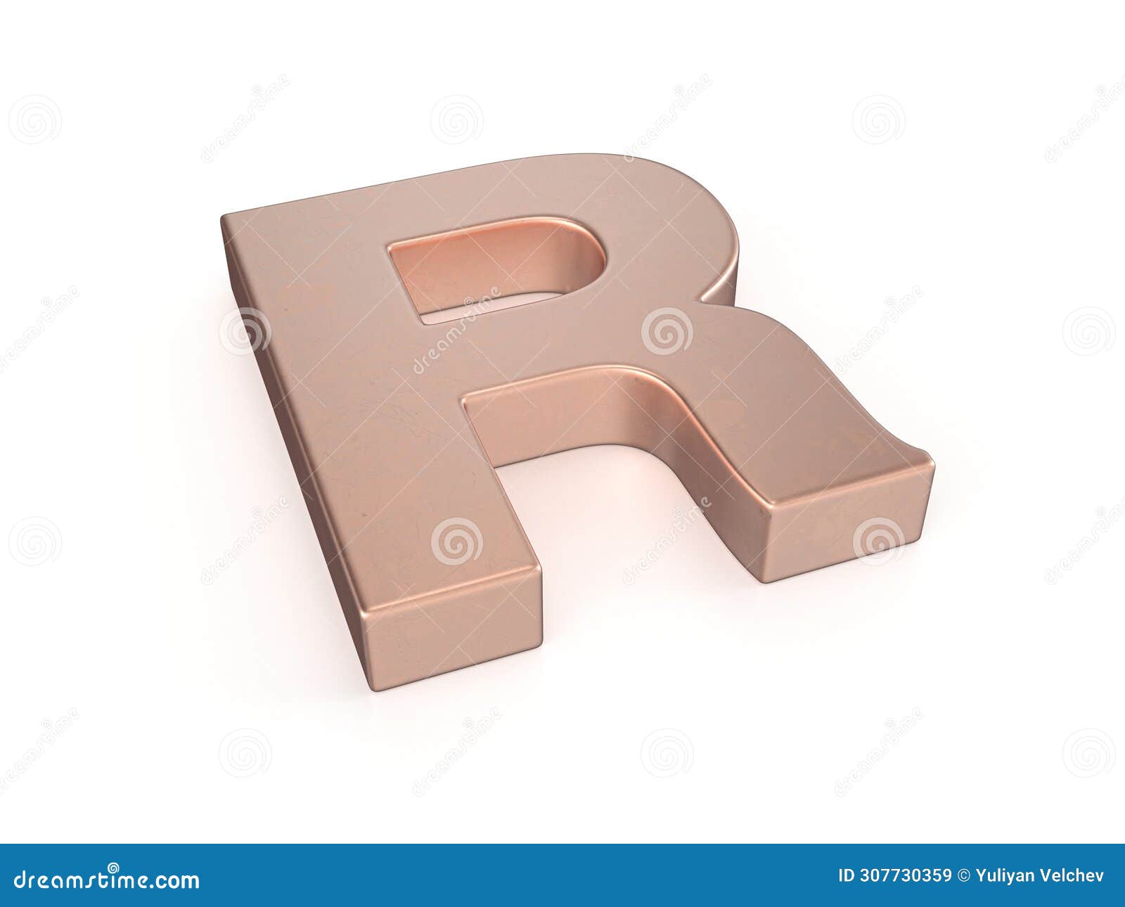 Cooper letter R stock illustration. Illustration of word - 307730359