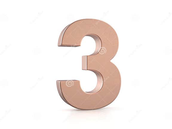 Cooper number three stock illustration. Illustration of isolated ...