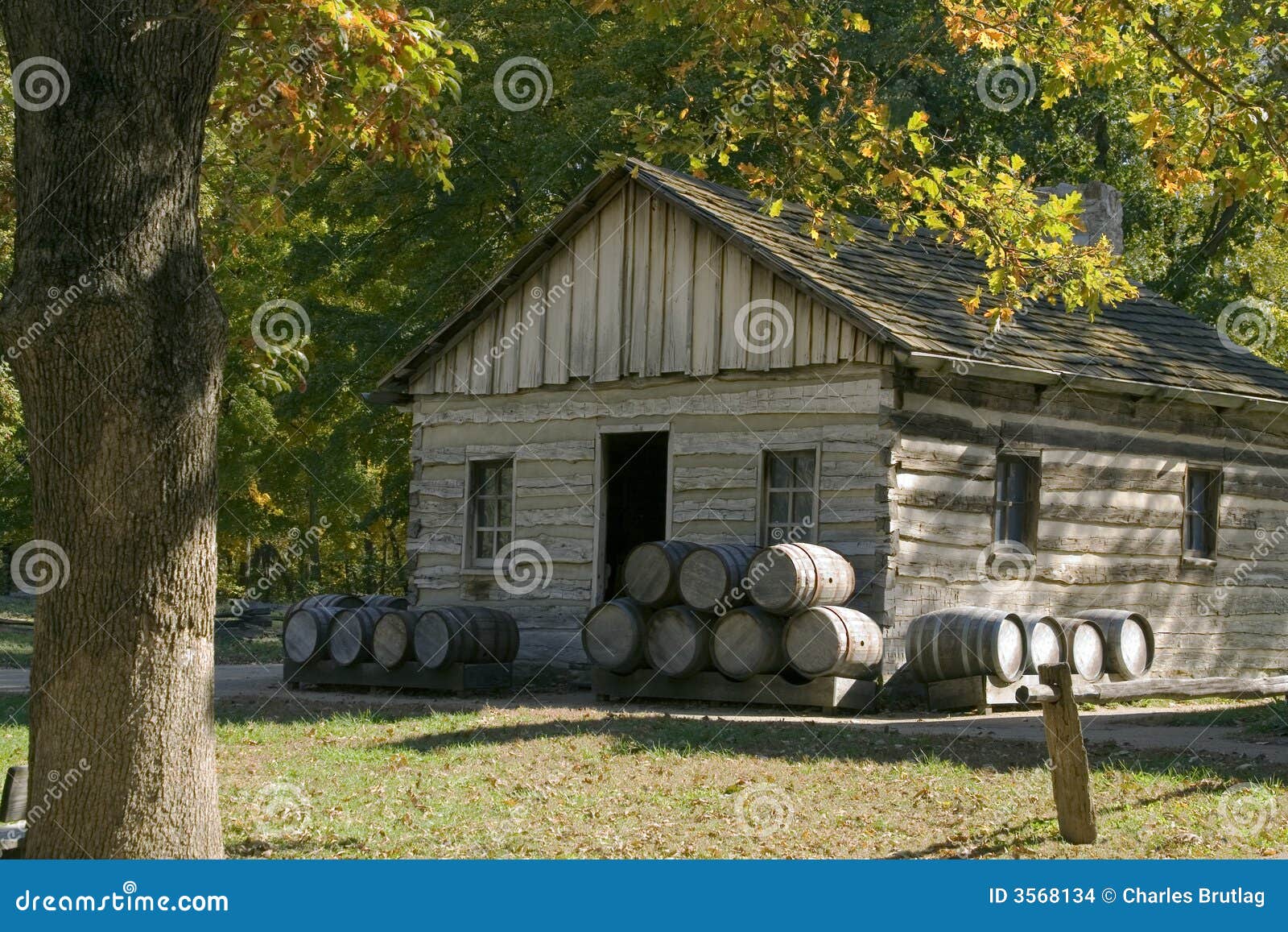 Cooper Shop stock photo. Image of barrels, rural, historic - 3568134