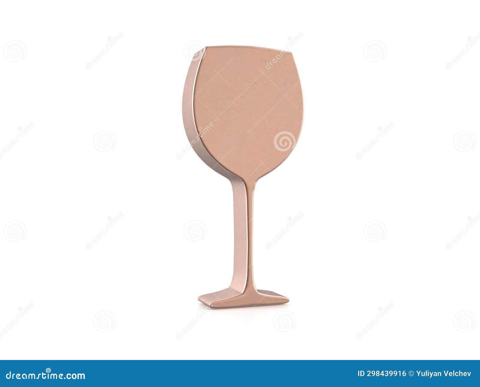 Cooper wine glass symbol stock illustration. Illustration of value ...