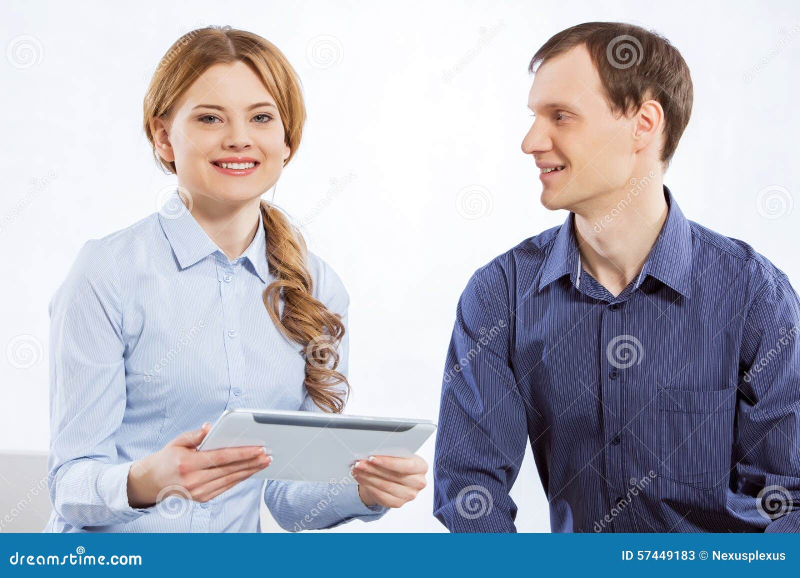 Cooperate for work stock image. Image of smiling, corporate - 57449183