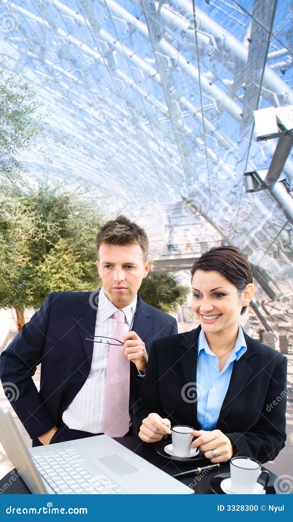 Cooperation stock photo. Image of good, business, businesswoman - 3328300