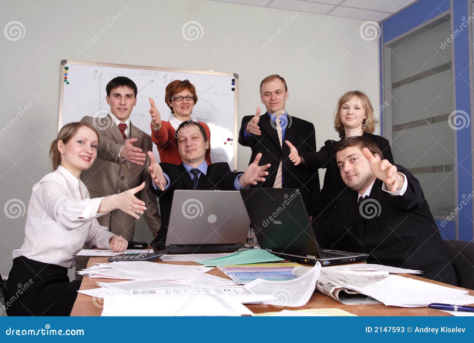 Cooperation business stock image. Image of group, meeting - 2147593