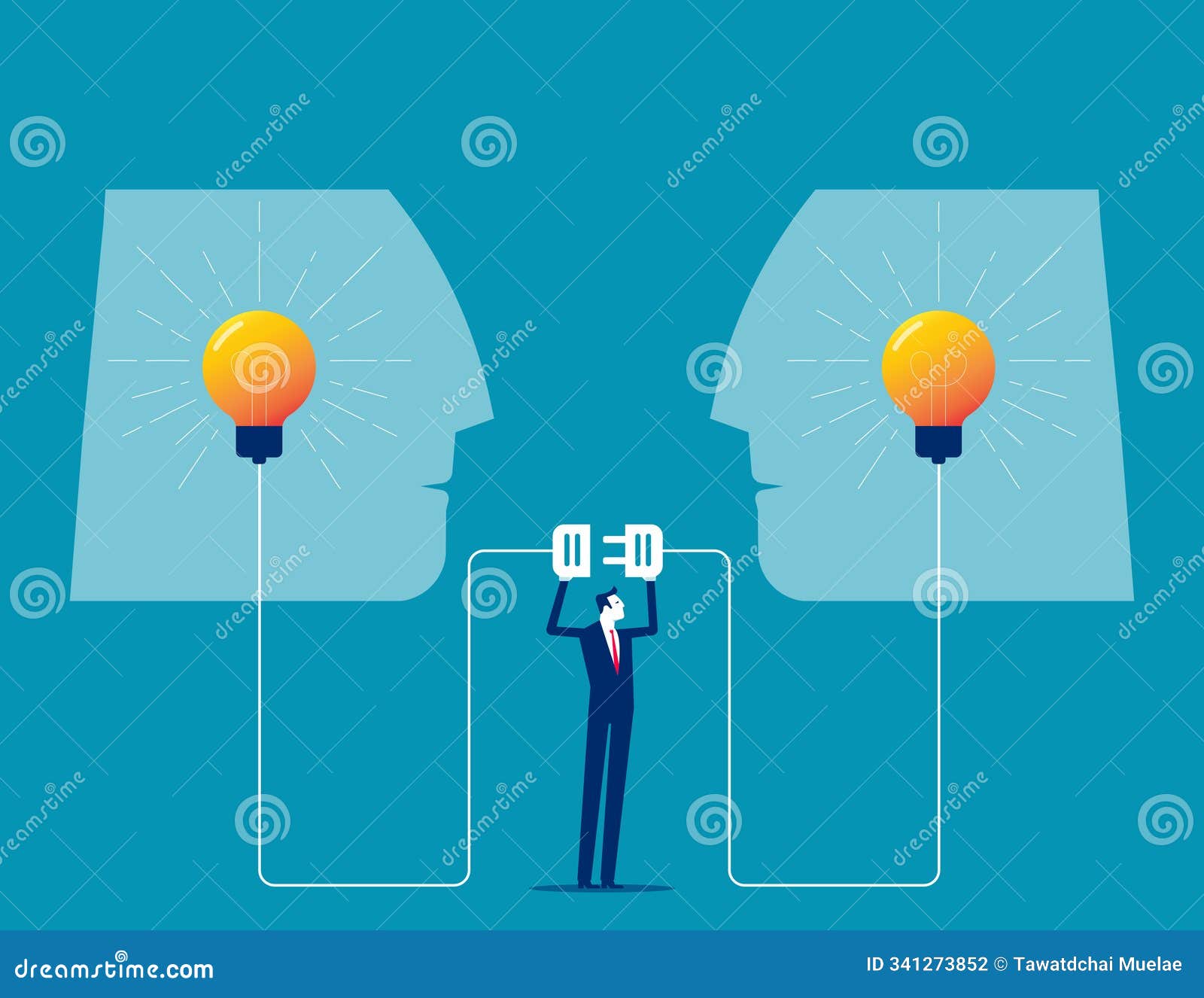 Cooperation or Collaboration Concept. Communication for Success ...