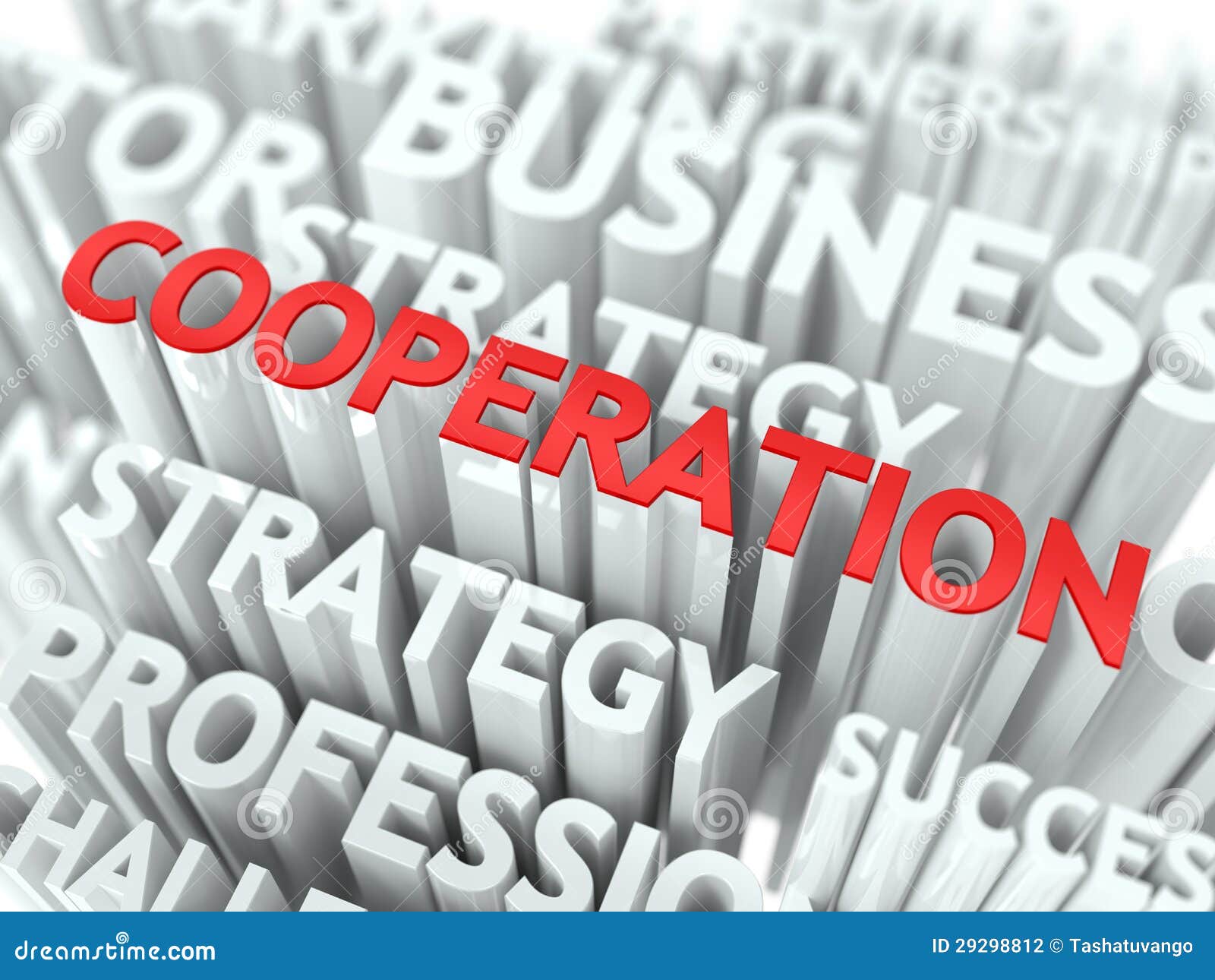 Cooperation Concept. stock illustration. Illustration of instrument ...