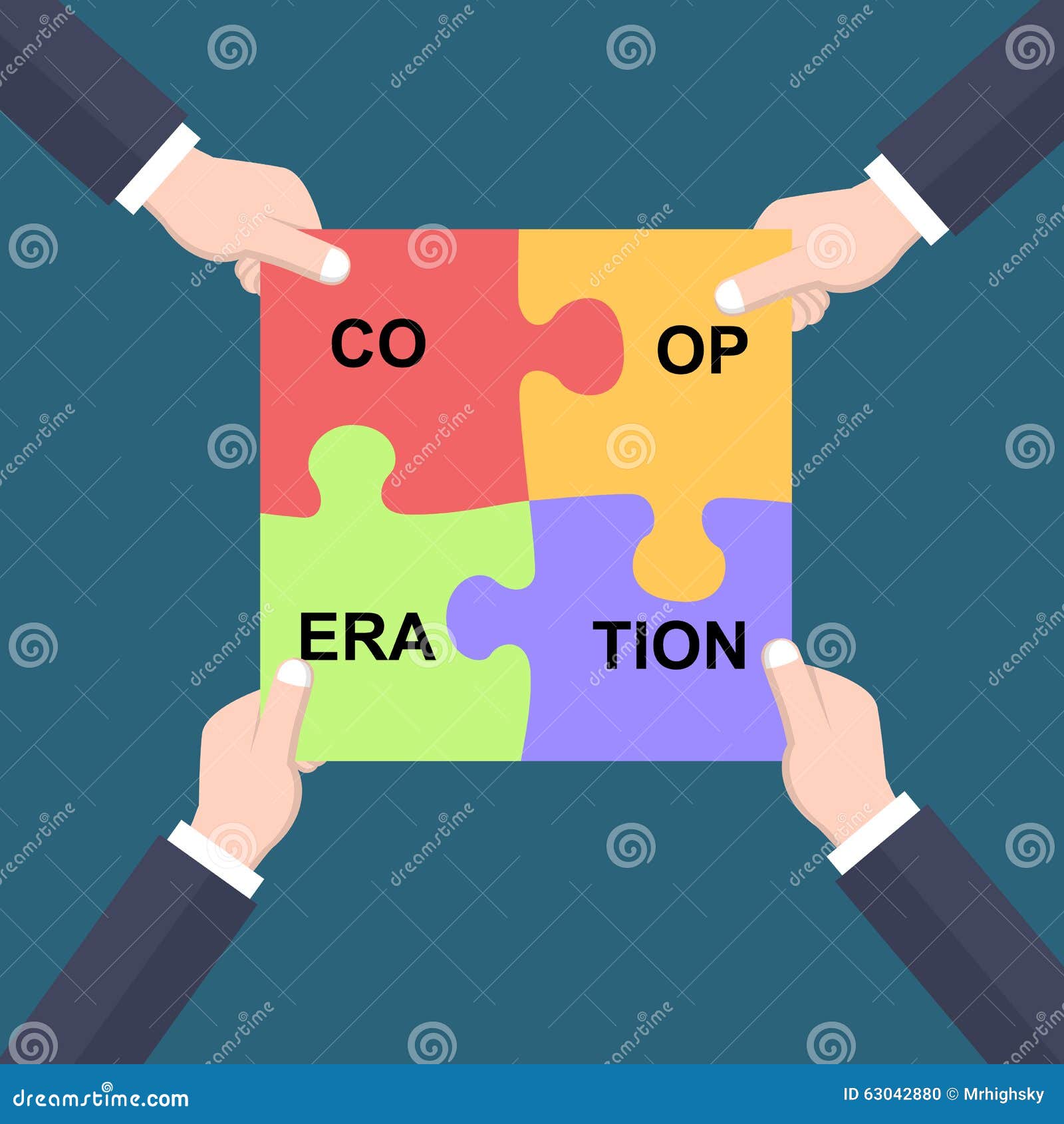 3d Man Joining Two Puzzle Pieces Stock Photo | CartoonDealer.com #41495844