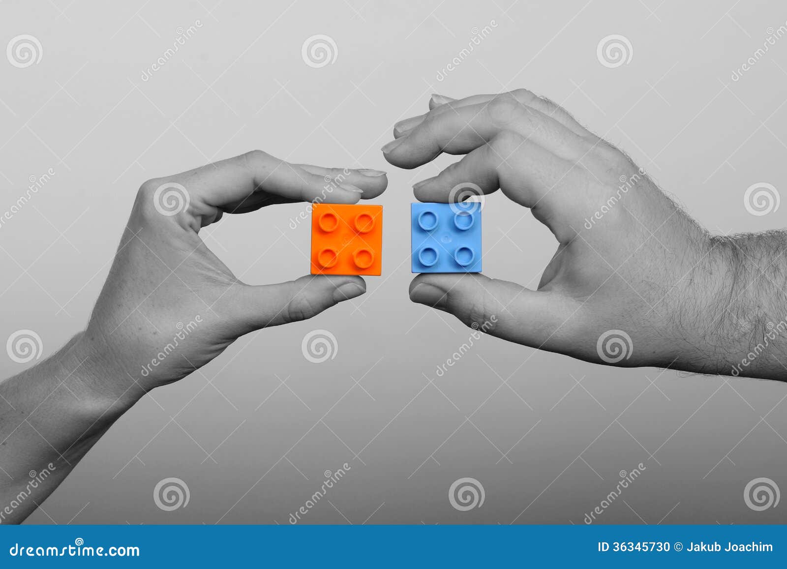 Cooperation - cubes stock photo. Image of cube, dating - 36345730