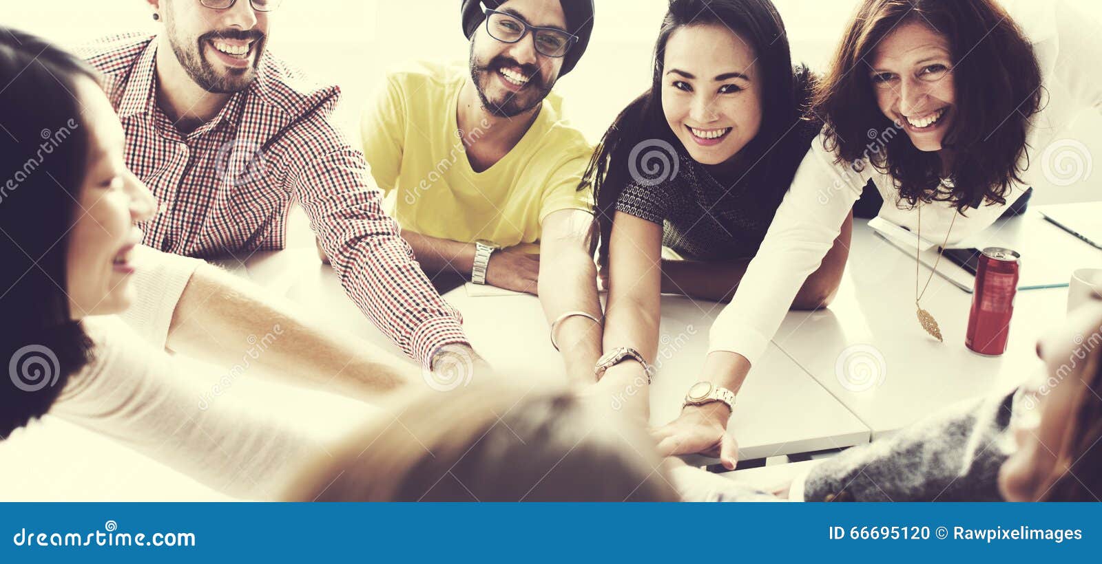 Cooperation Enjoying Participation Partnership Concept Stock Photo ...