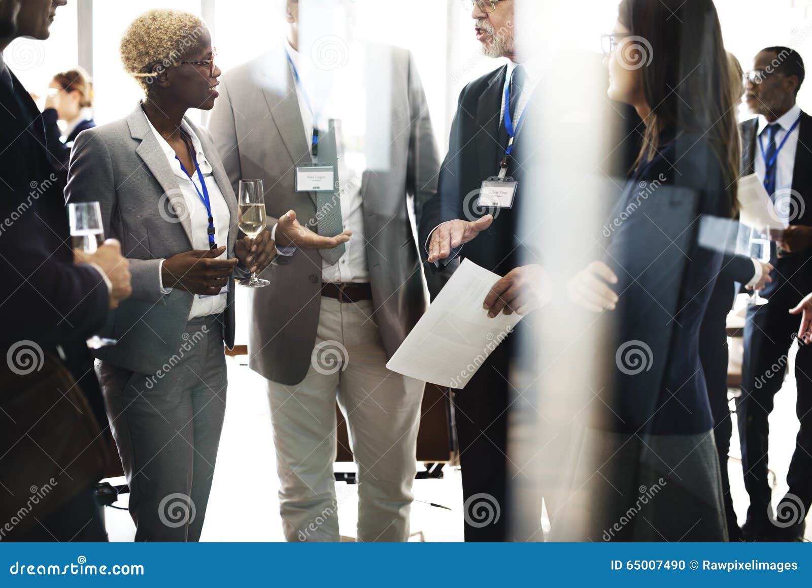 Cooperation Meeting Networking Teamwork Fun Concept Stock Photo - Image ...