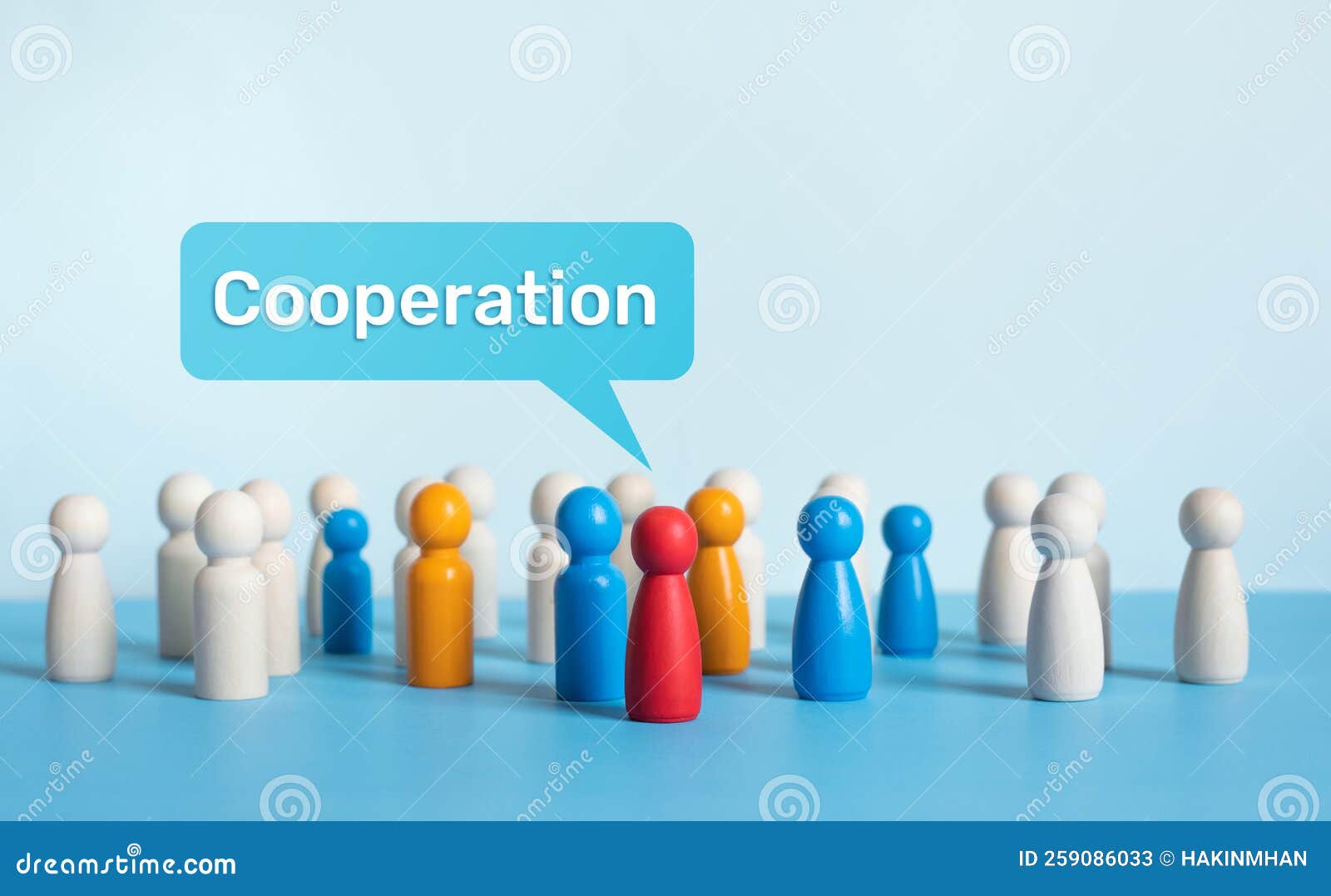 Cooperation or Organization Management Concepts Stock Image - Image of ...
