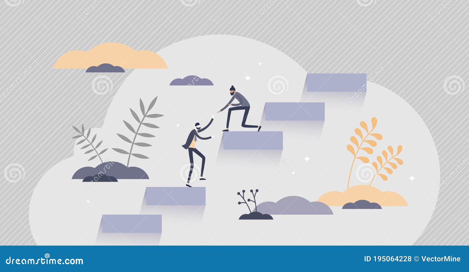 Cooperation with Partnership and Teamwork Unity Support Tiny Person ...