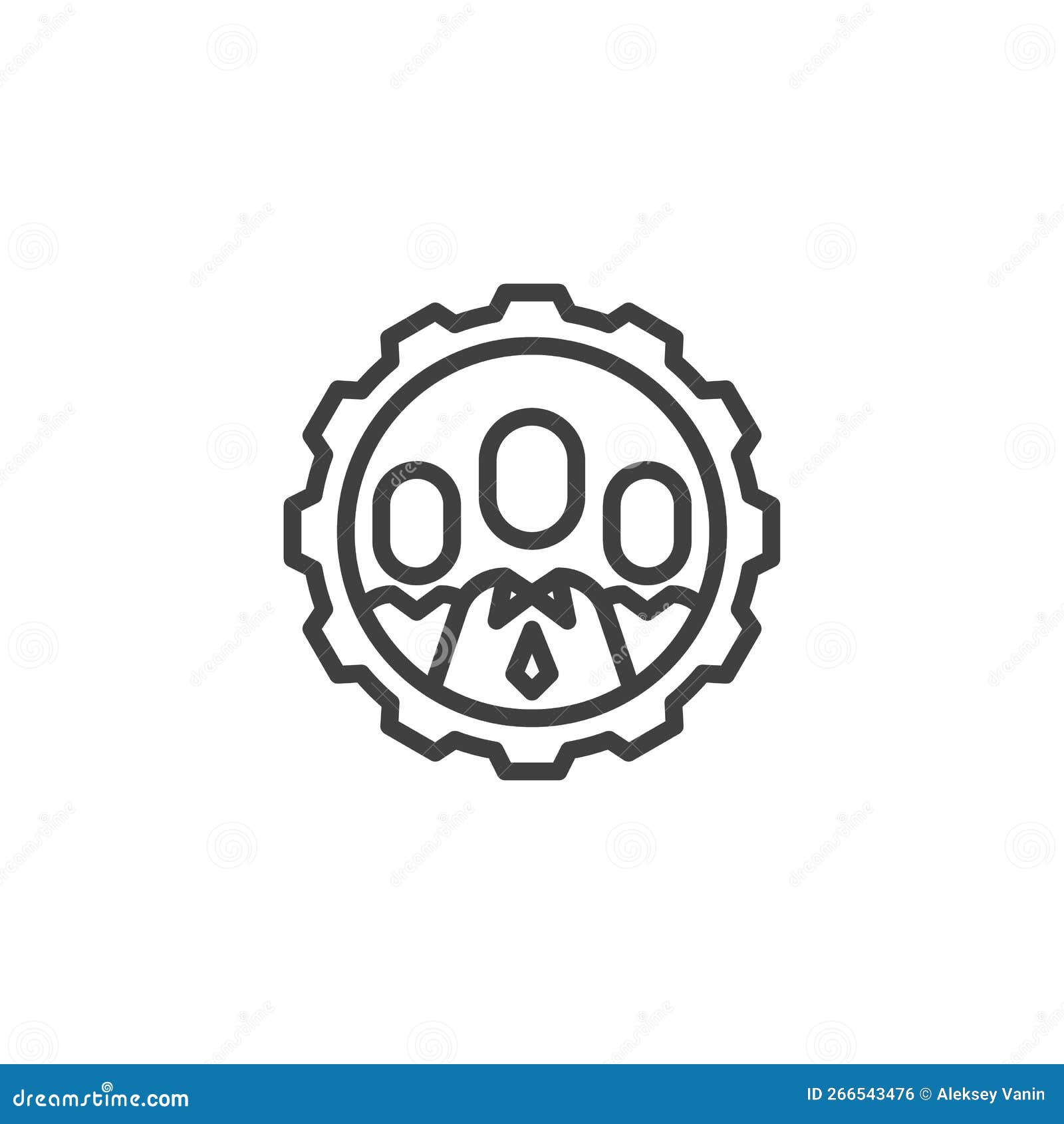 Cooperation Process Line Icon Stock Vector - Illustration of ...